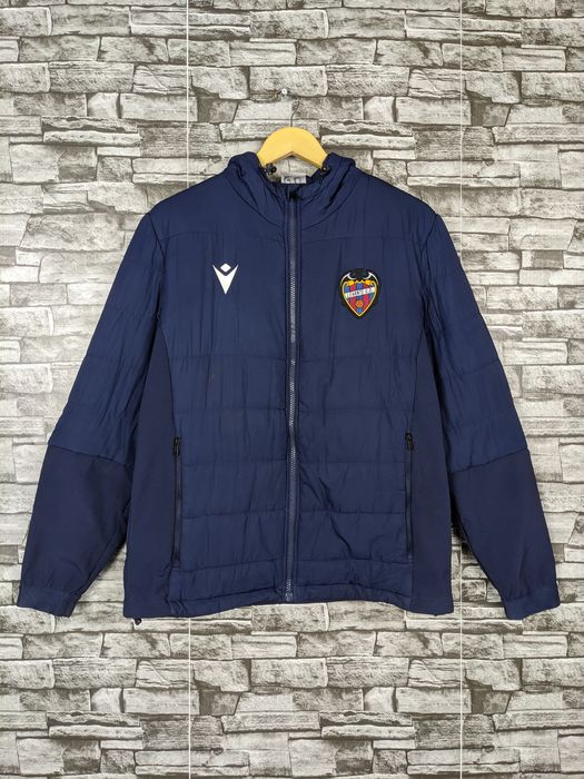 Macron Levante UD Macron Training Puffer Jacket Zipper Coat | Grailed