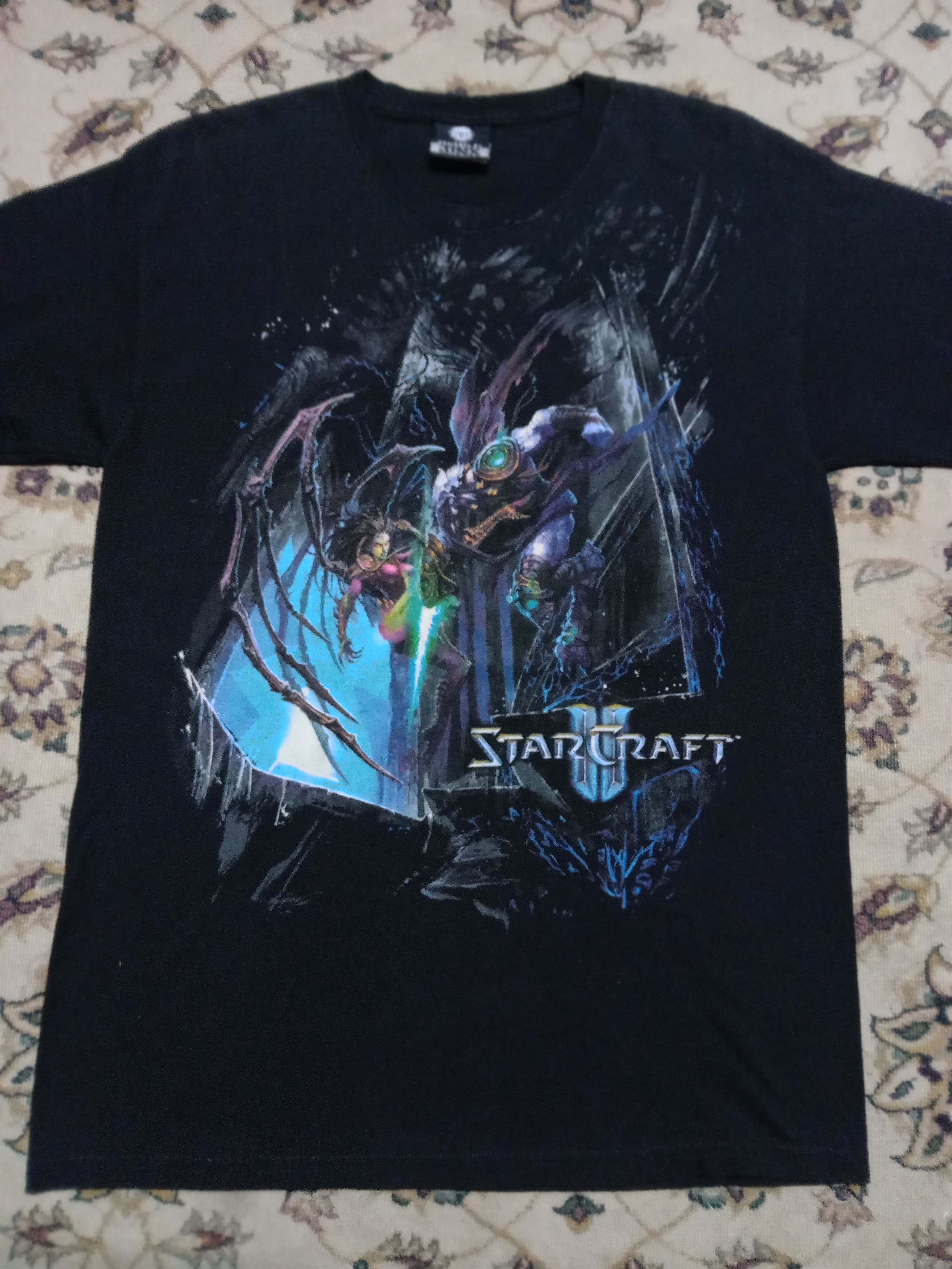 Vintage Rare promo game StarCraft II Tee Apple Nintendo Blizzard | Grailed