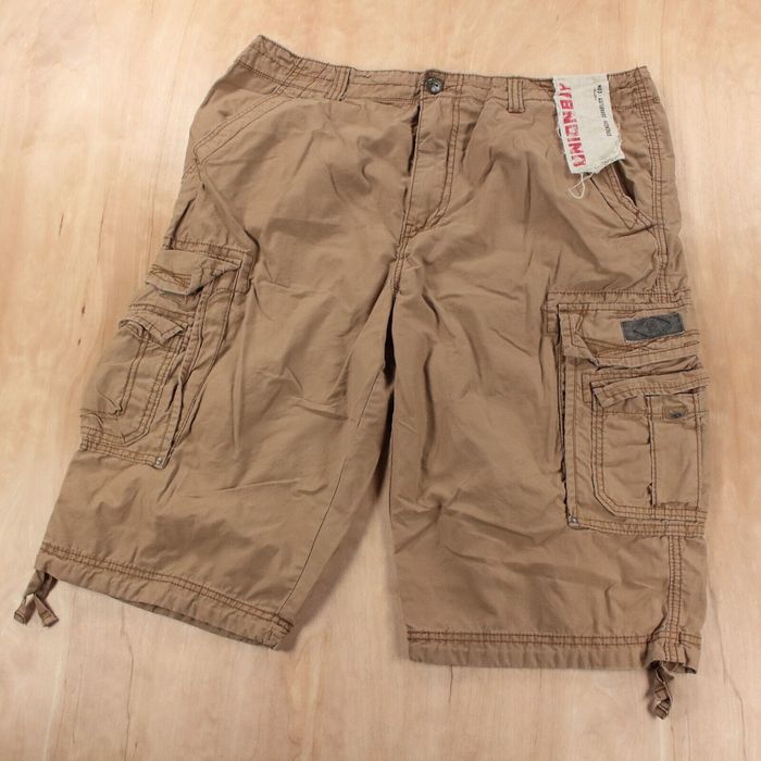 Union Bay vtg 00s y2k UNIONBAY baggy lightweight cargo shorts sz 40 tag ...