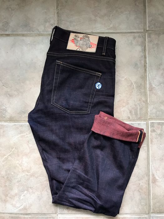 Naked And Famous Street Fighter Ii Super Guy Ken Shoryuken Selvedge Denim Grailed