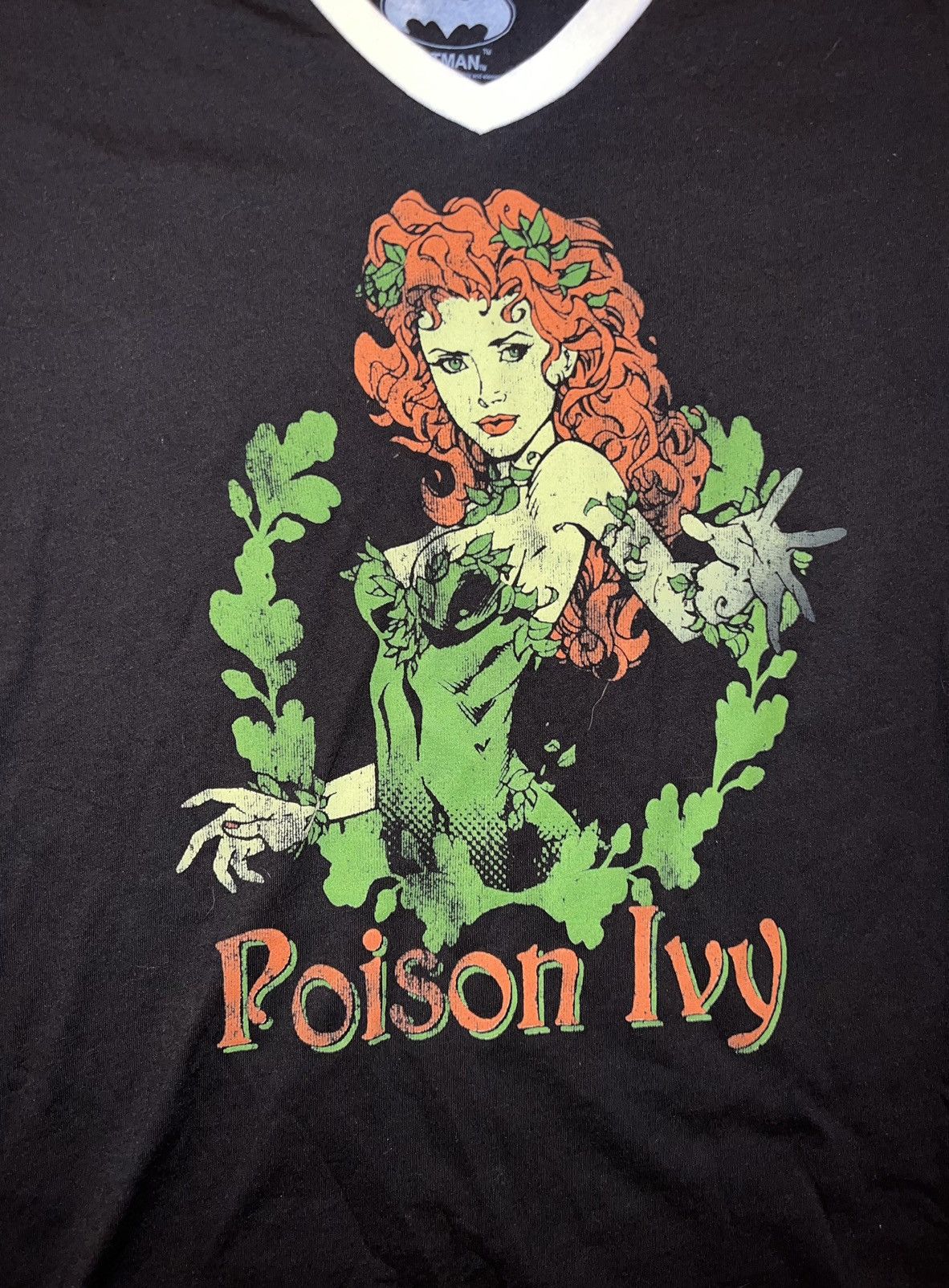 Batman × Dc Comics × Villain Poison Ivy Batman Ringer Tee | Grailed