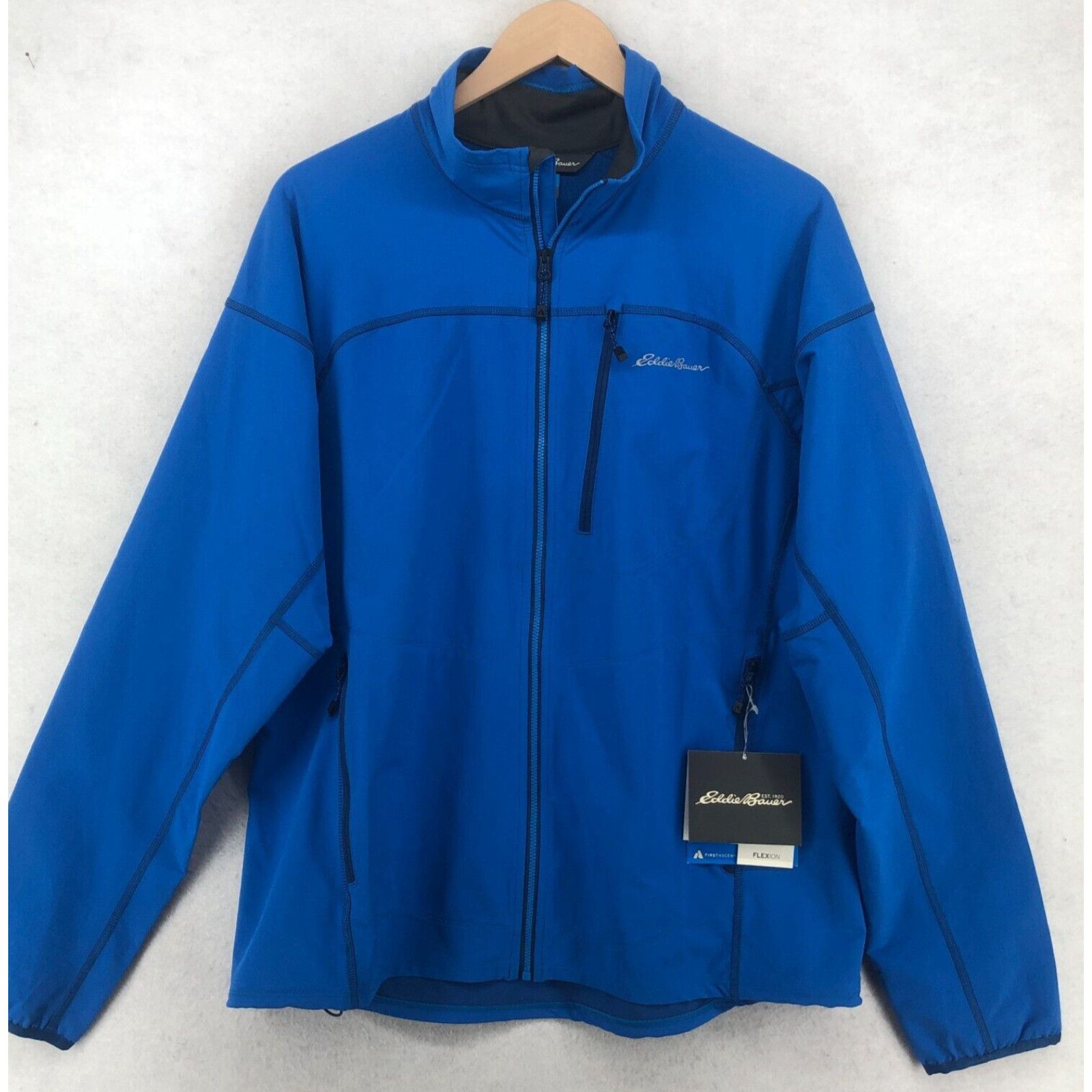 Eddie Bauer EDDIE BAUER Jacket Men L First Ascent Flexion Softshell ...