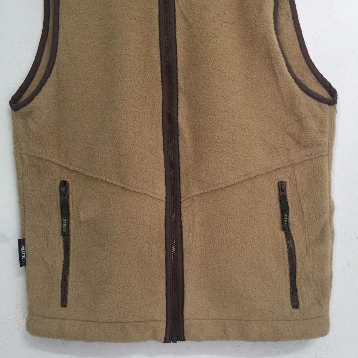 Aigle × Polartec Aigle Depuis 1853 Fleece Polartec Design Vest MADE IN ...