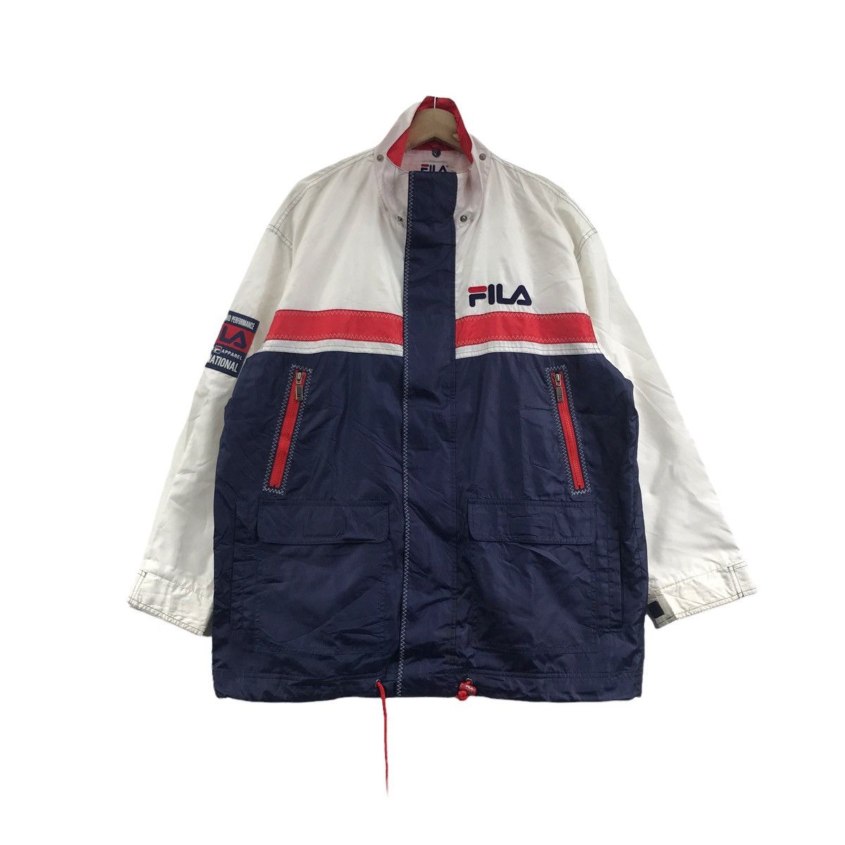 Fila FILA ITALY International Stripes Tennis Sport Light Jacket | Grailed