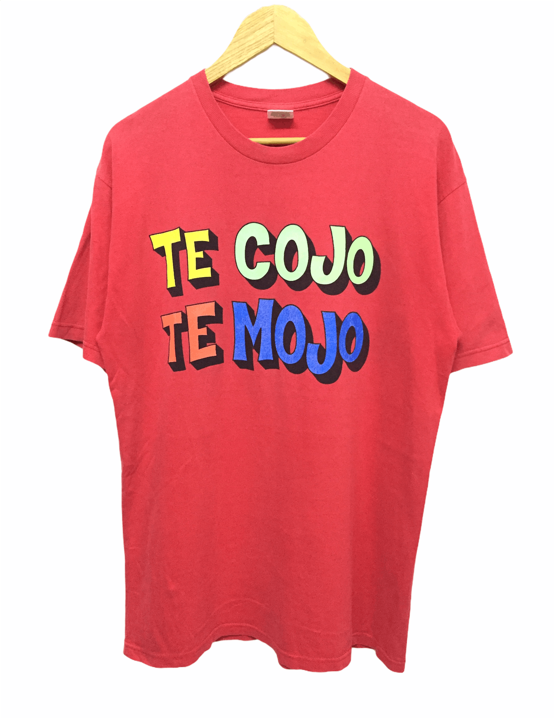 Supreme 2001 Supreme Te Cojo Te Mojo Red Spanish Supremo OG | Grailed