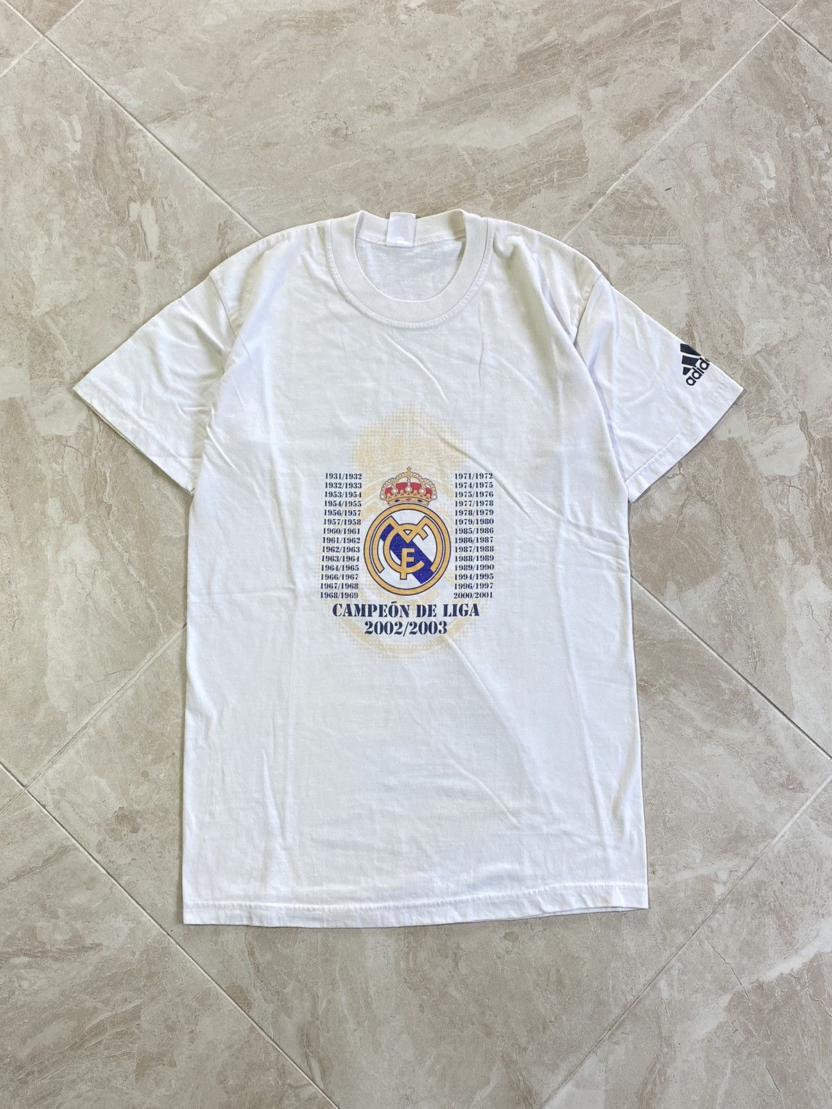 Band Tees × Real Madrid × Vintage Adidas Real Madrid vintage t-shirt ...