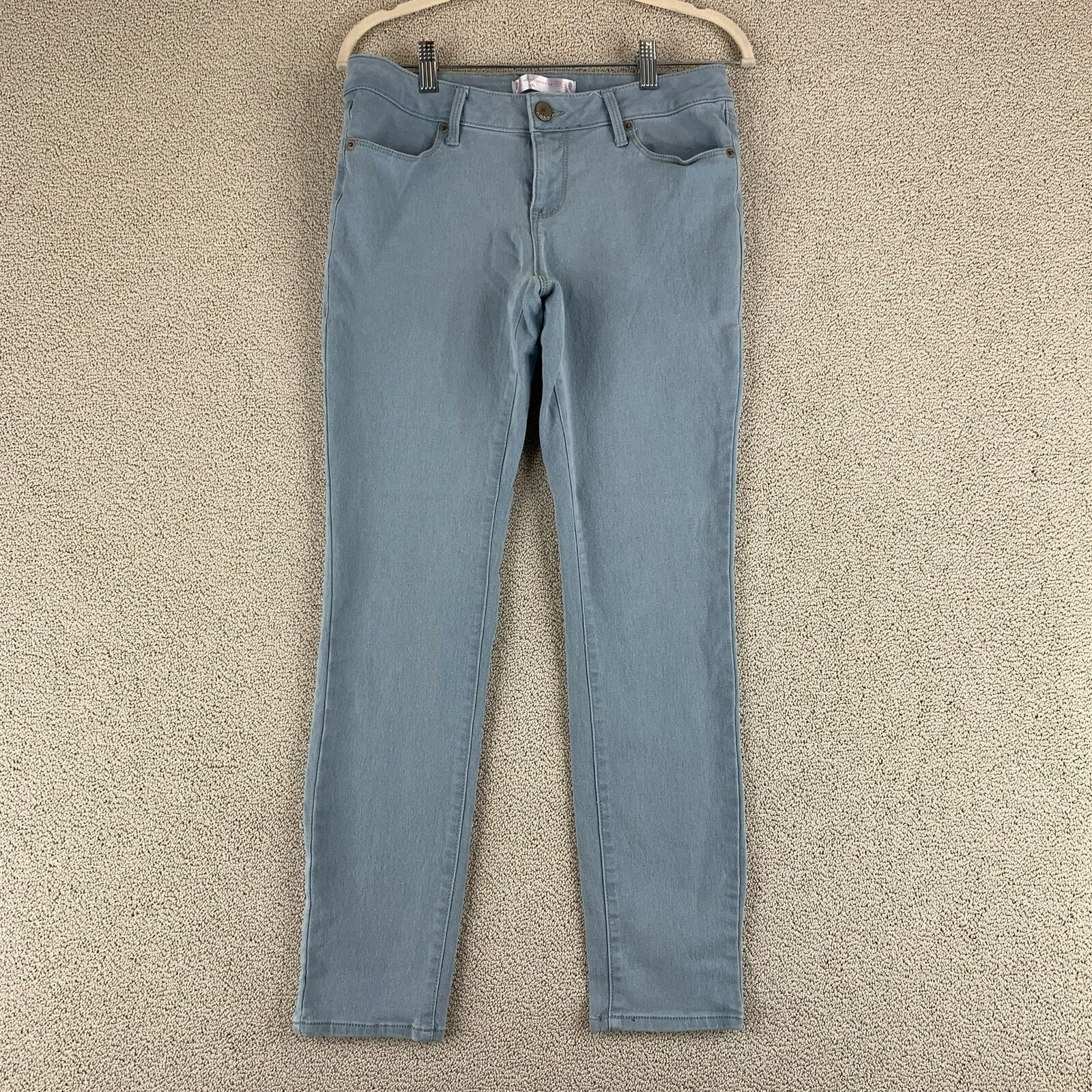 Vintage NOBO No Boundaries Skinny Denim Jeans Women's 11 Blue Light ...