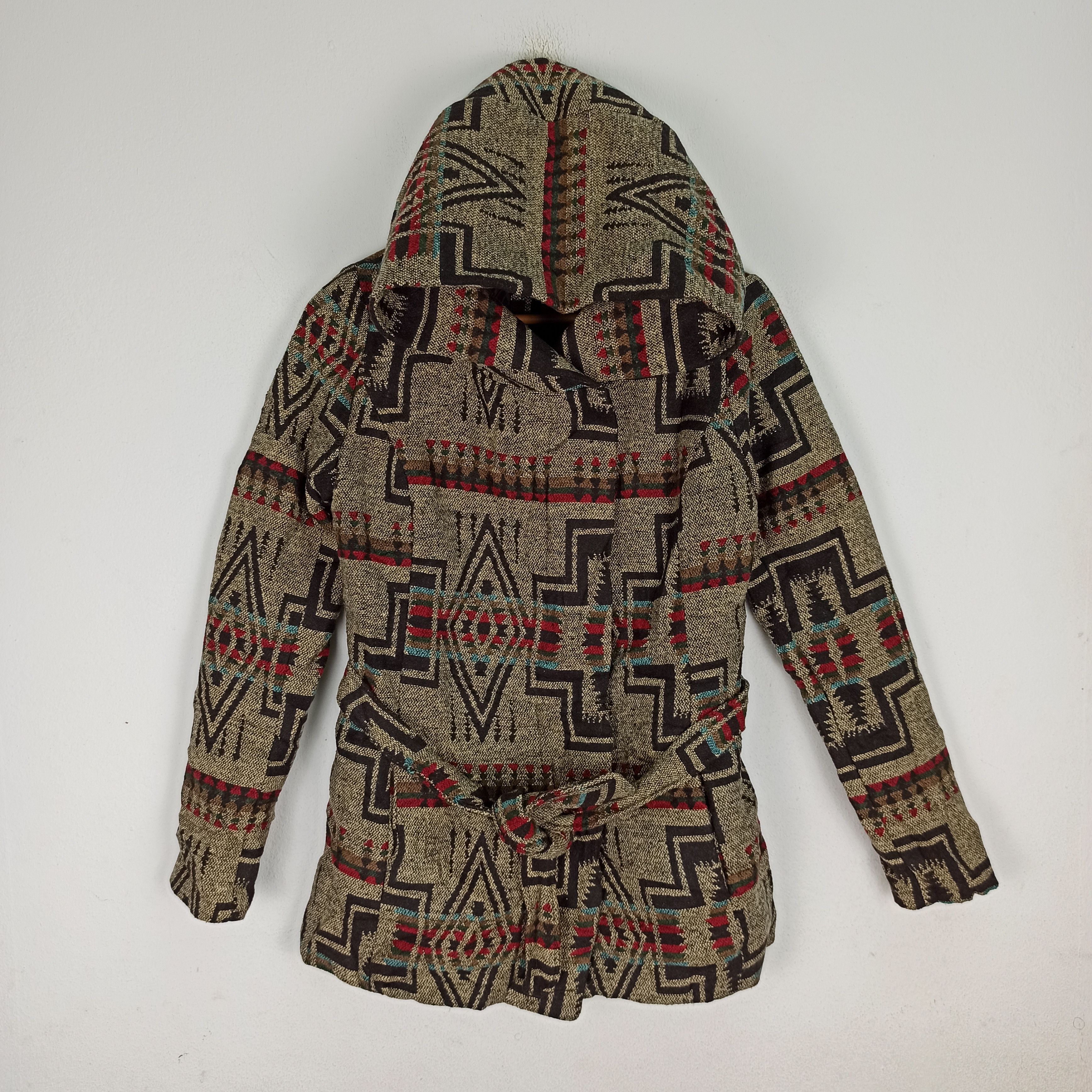 Mossimo Rare🔥 Mossimo Navajo Design Hoodie Knit | Grailed