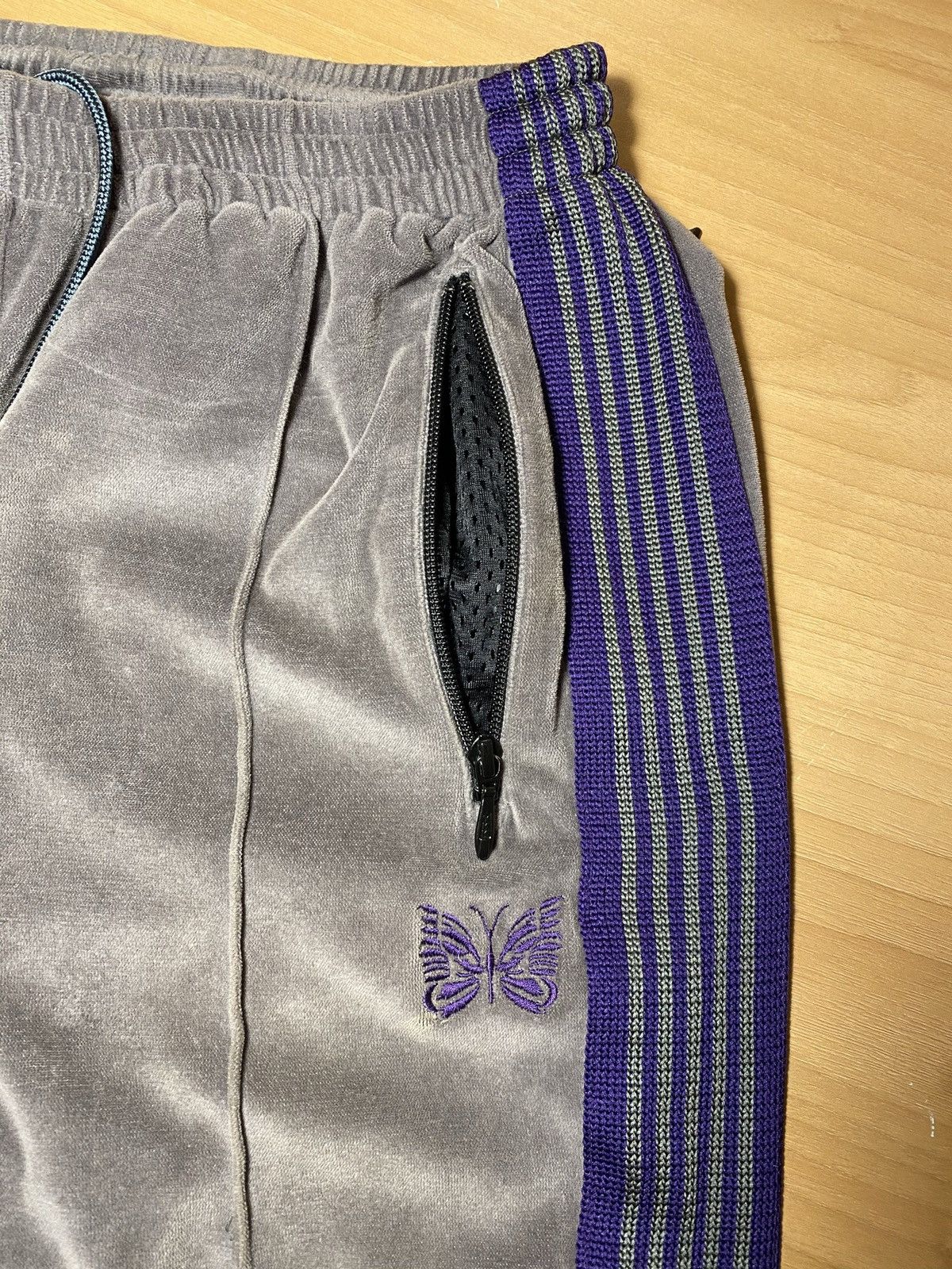 Needles Needles Velour Track Pant | Grailed