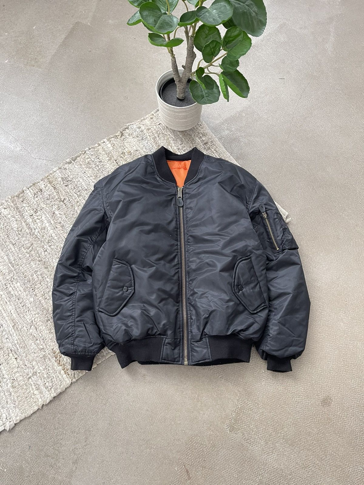 Avant Garde × Japanese Brand × Vintage Vintage MA 1 Intermediate Bomber Jacket | Grailed