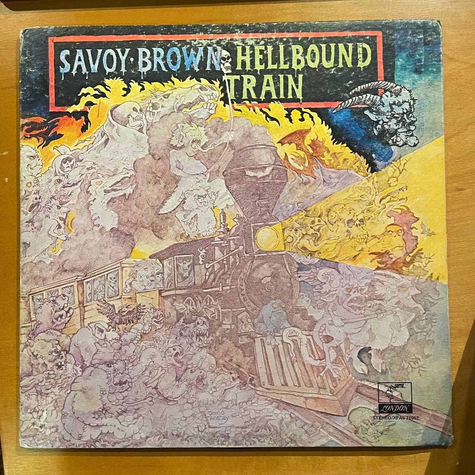 Blank Savoy Brown - Hellbound Train LP vintage vinyl record rock | Grailed