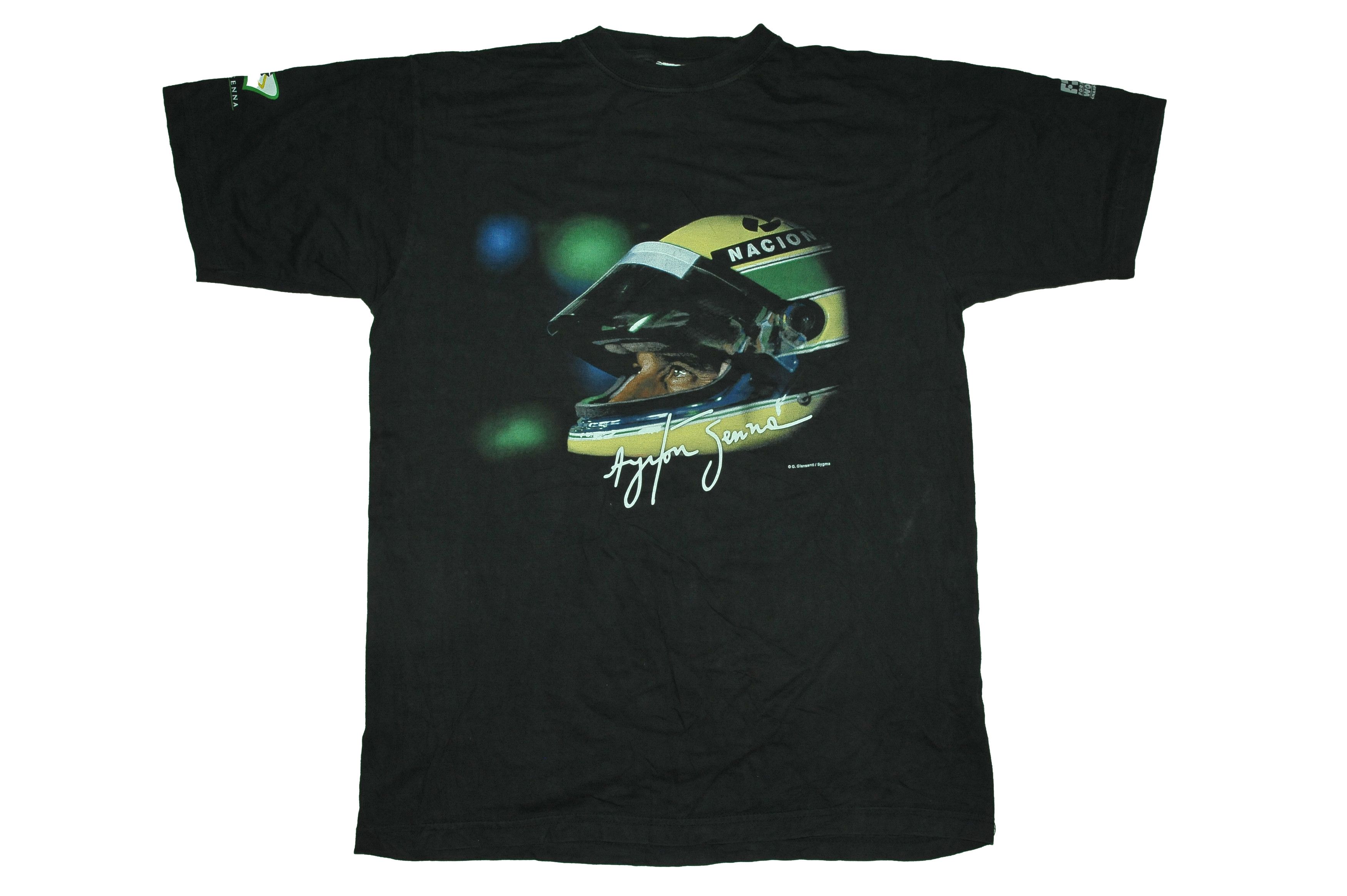 Vintage Vintage Ayrton Senna Formula 1 Official Merch T-shirt | Grailed