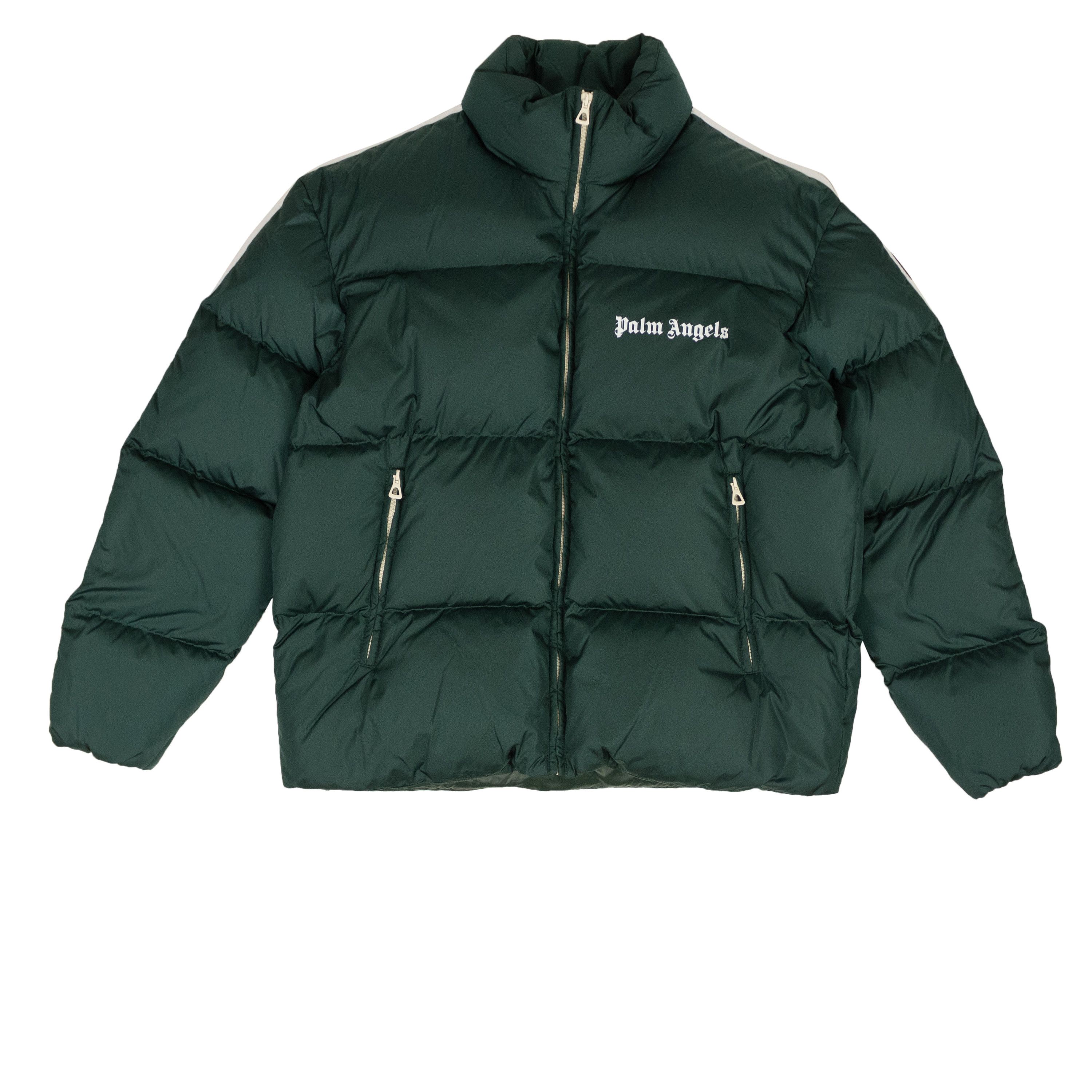 Palm Angels Green Classic Track Down Jacket Size L | Grailed