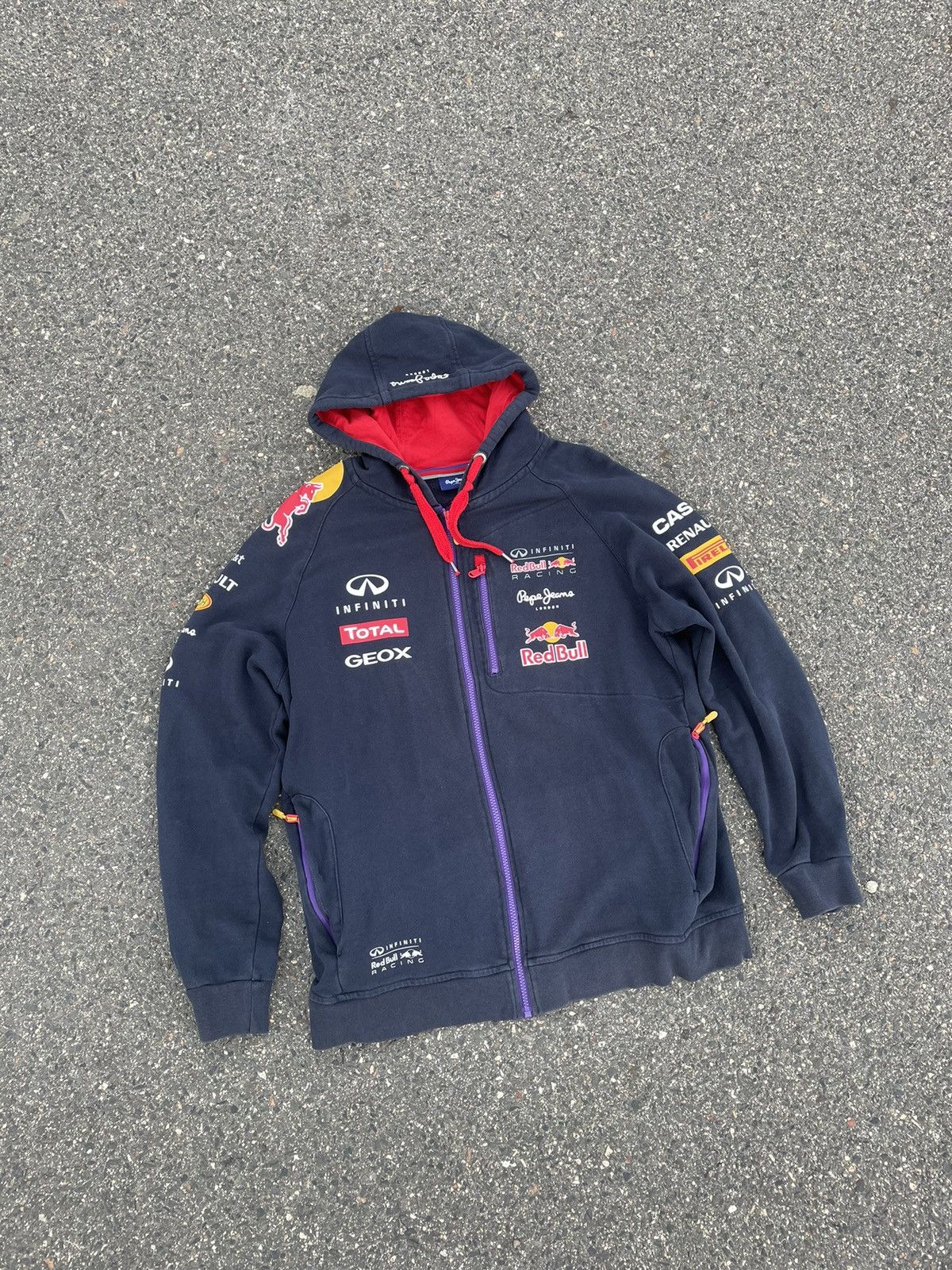 Pepe Jeans × Red Bull PEPE JEANS x Red Bull zip hoodie | Grailed