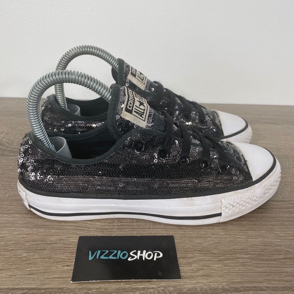 Converse Converse -Chuck Taylor All Star OX Sequin- Women 5 - 549665C ...