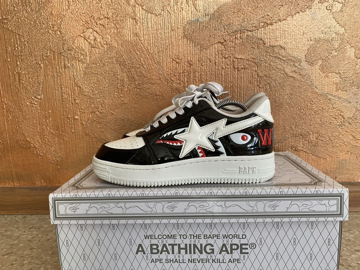 Bape 2021 Bapesta Low M1 Color Block Shark | Grailed