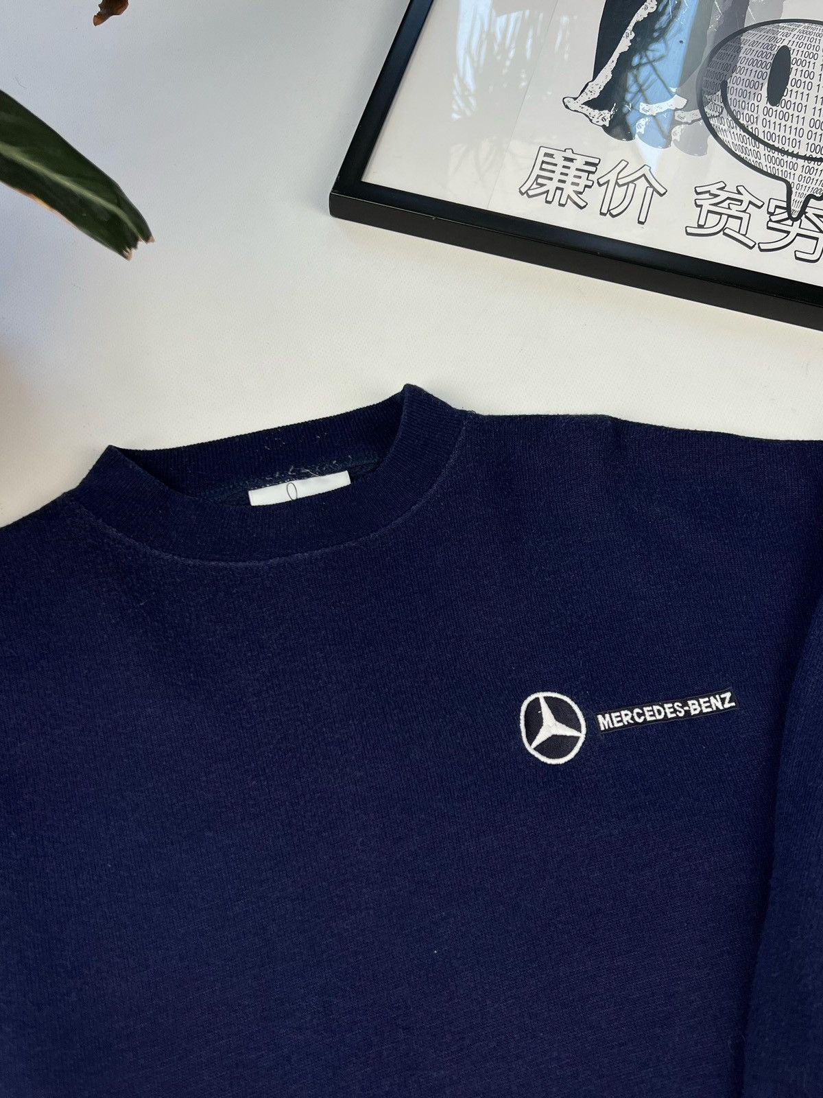Mercedes Benz × Vintage Vintage Mercedes Benz Jumper Hoodie Sweater ...