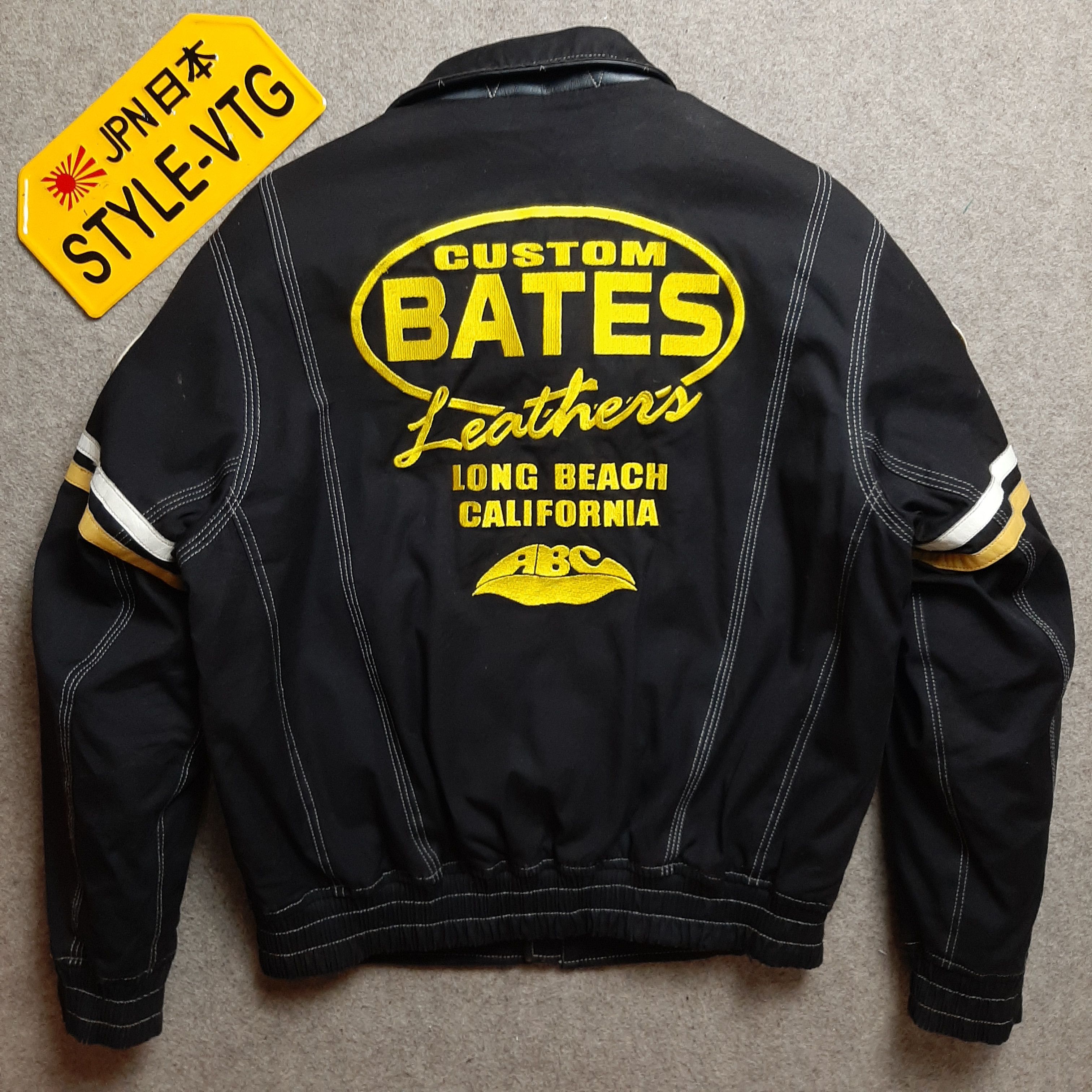 Japanese Brand Bates leathers racing motorcycle work jacket | Grailed