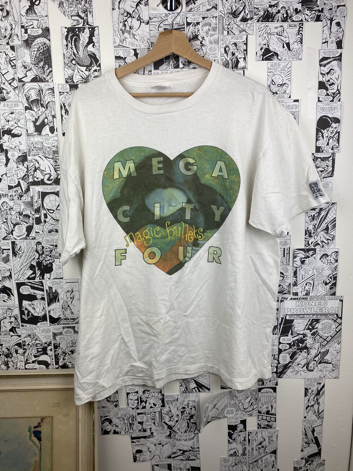Vintage Vintage Mega City Four “Magic Bullets” 1993 t-shirt | Grailed