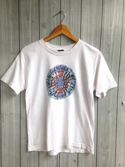 Santa Cruz Skateboards Santa Cruz Skateboard Big Logo White T-Shirt ... Santa Cruz Skateboards Santa Cruz Skateboard Big Logo White T-Shirt ...