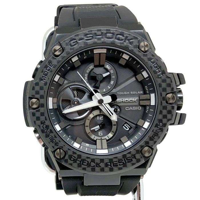 Casio G-SHOCK Casio watch GST-B100X-1AJF G-STEEL G steel Bluetooth equipped toughness ...