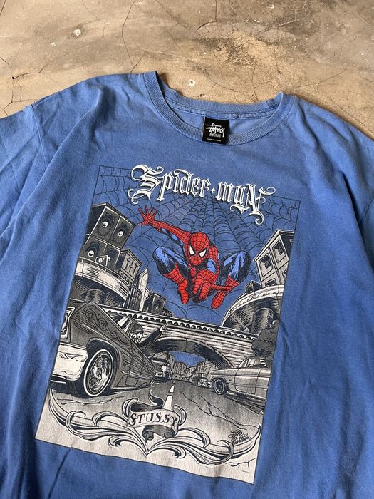 Stussy Stussy Spider-Man Shirt - Marvel Series | Grailed