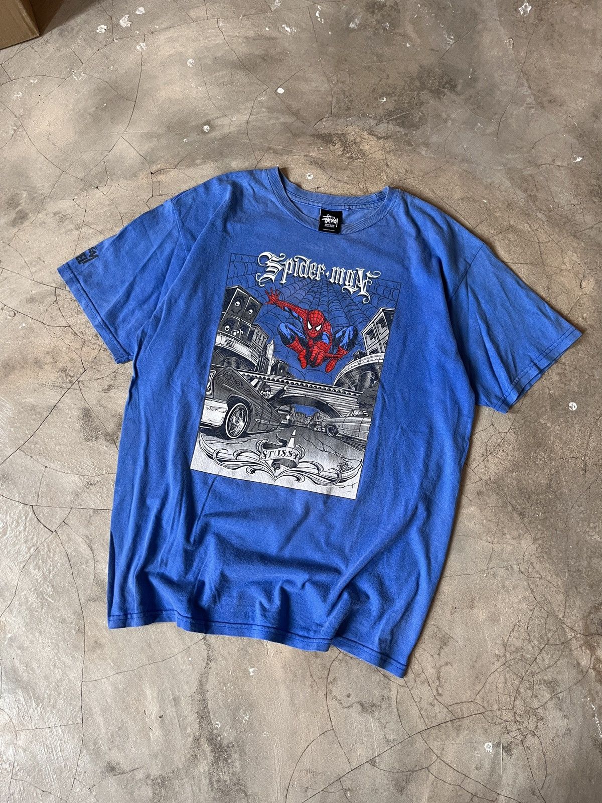 Stussy Stussy Spider-Man Shirt - Marvel Series | Grailed