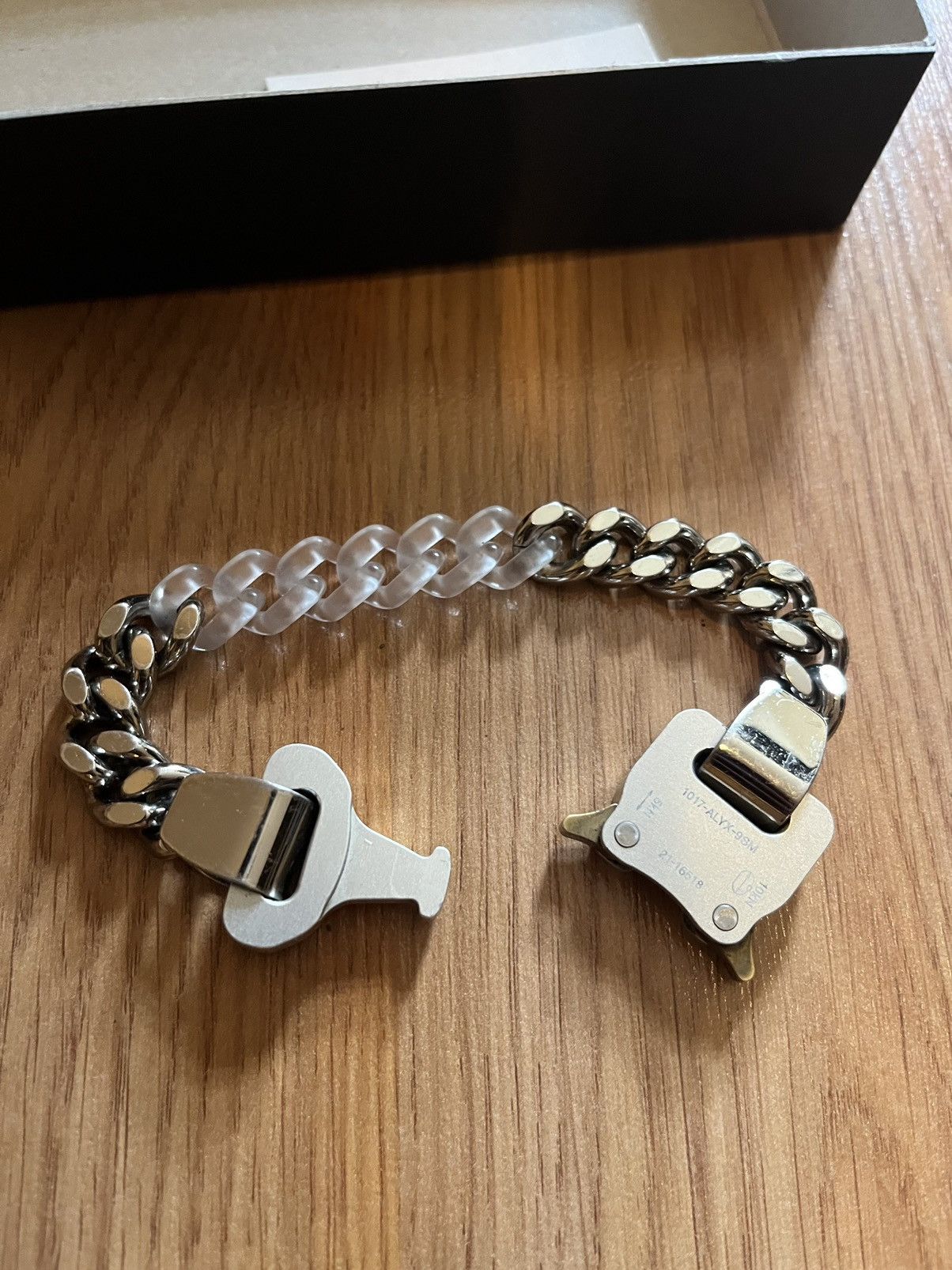 1017 ALYX 9SM × Alyx × Chain 1017 Alyx 9SM Silver & Transparent Chain ...