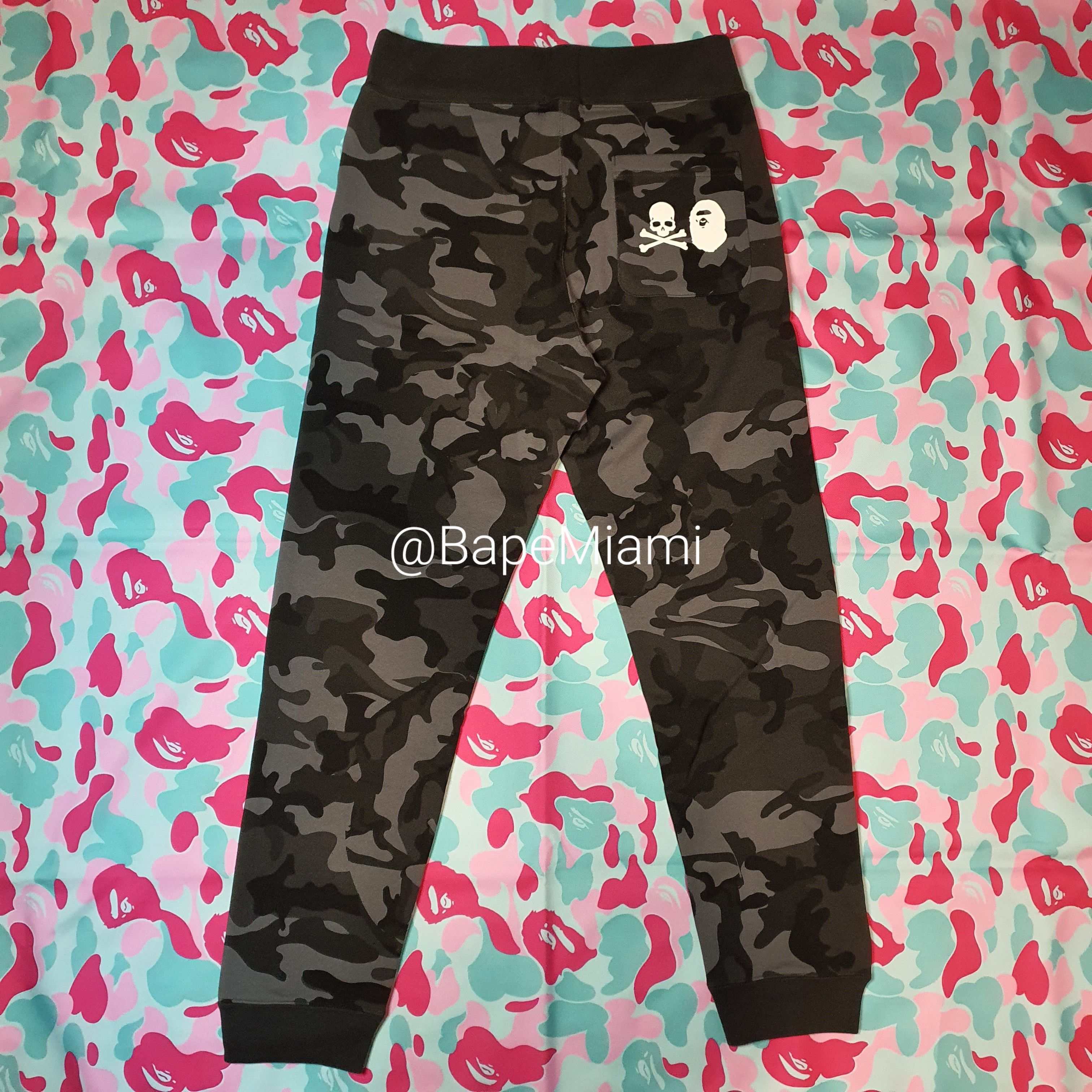 Bape × Mastermind Japan Size XL Mastermind Japan x Bape Black Camo ...