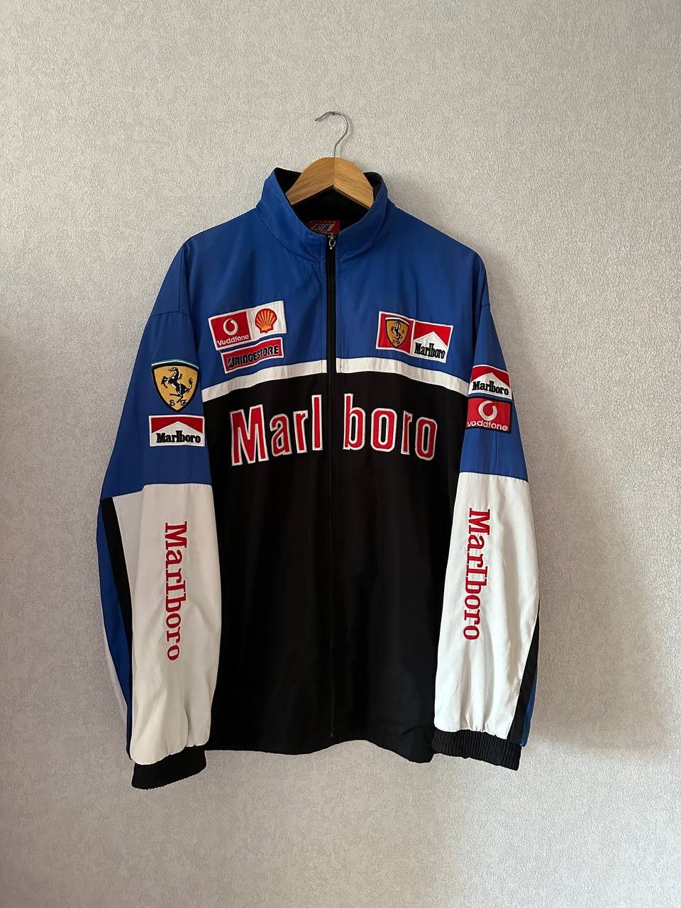 Vintage Vintage Marlboro Vodafone Racing Jacket Drill | Grailed