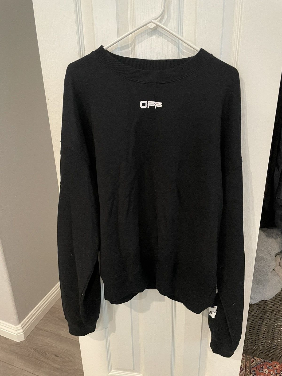 Off-White Off White “Cabin Baggage” Sweatshirt | Grailed