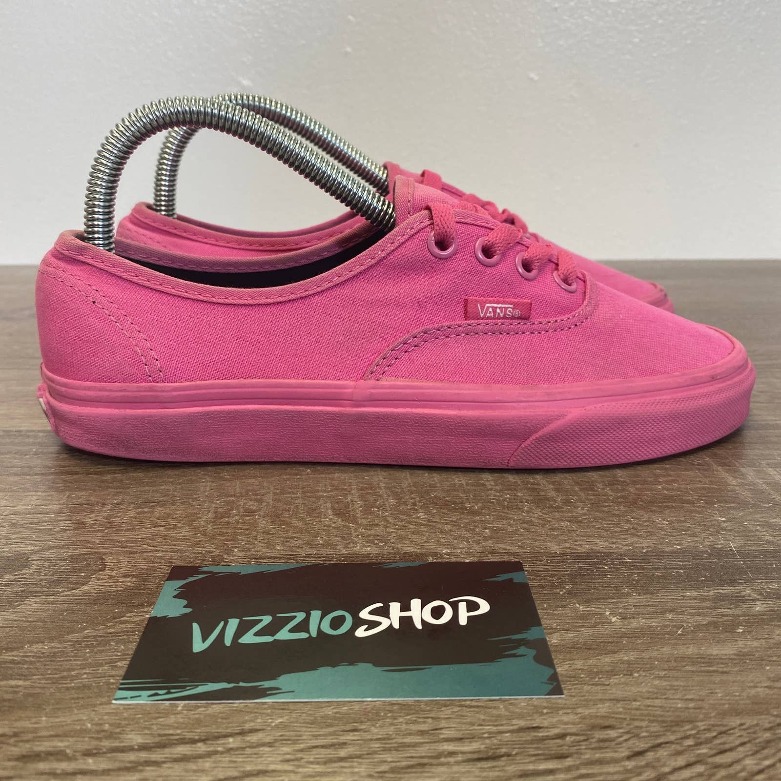 Vans Vans Authentic Low Pink Skate Shoes Women's 7 TB4R | Grailed