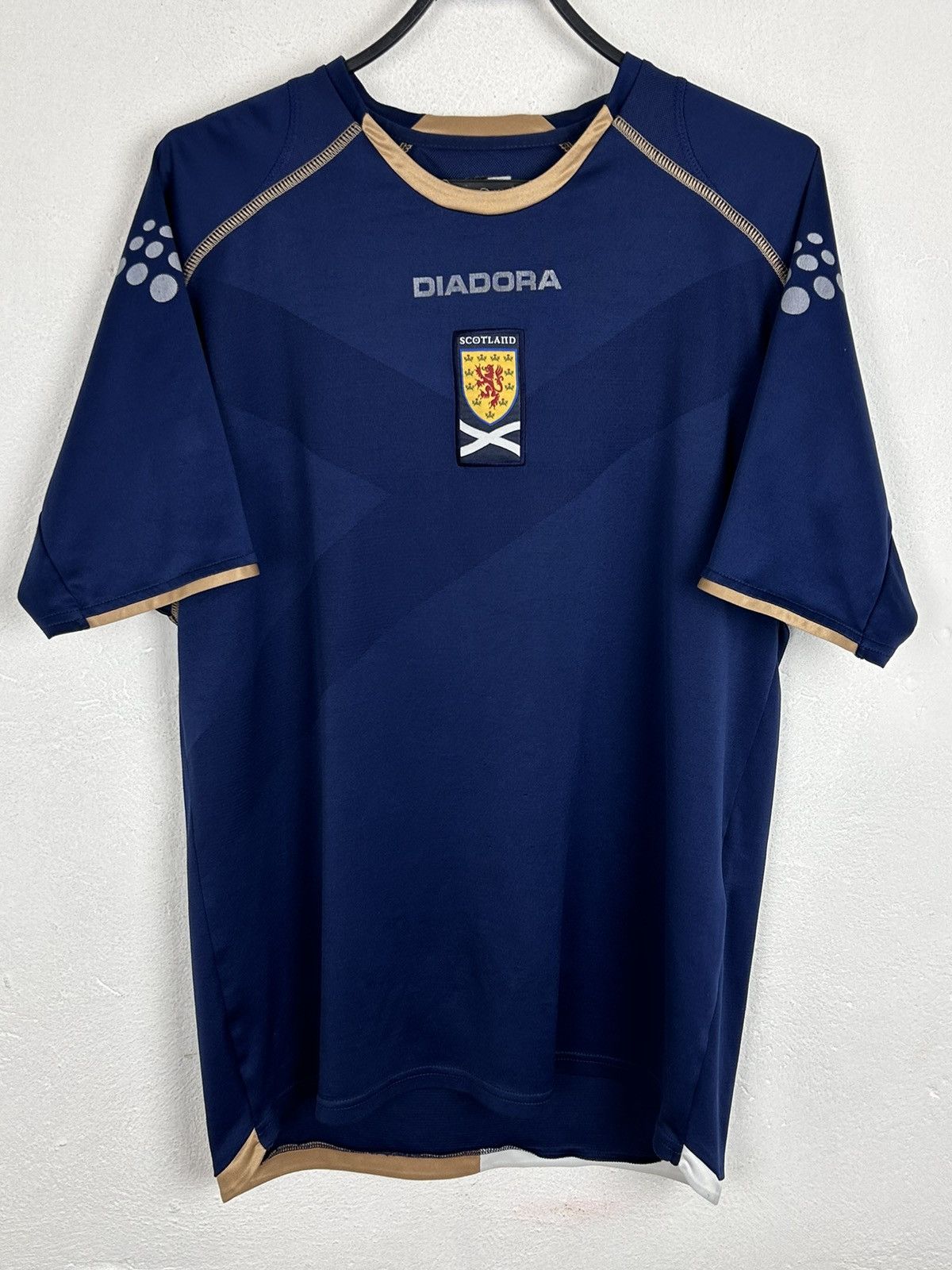 Diadora 00s Vintage Diadora x Scotland Football Team 2007 Home Kit ...