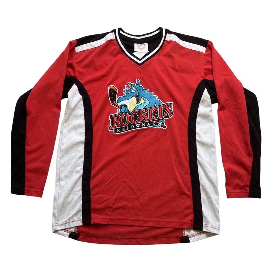 Vintage Vintage Kelowna Rockets CHL Hockey Jersey | Grailed