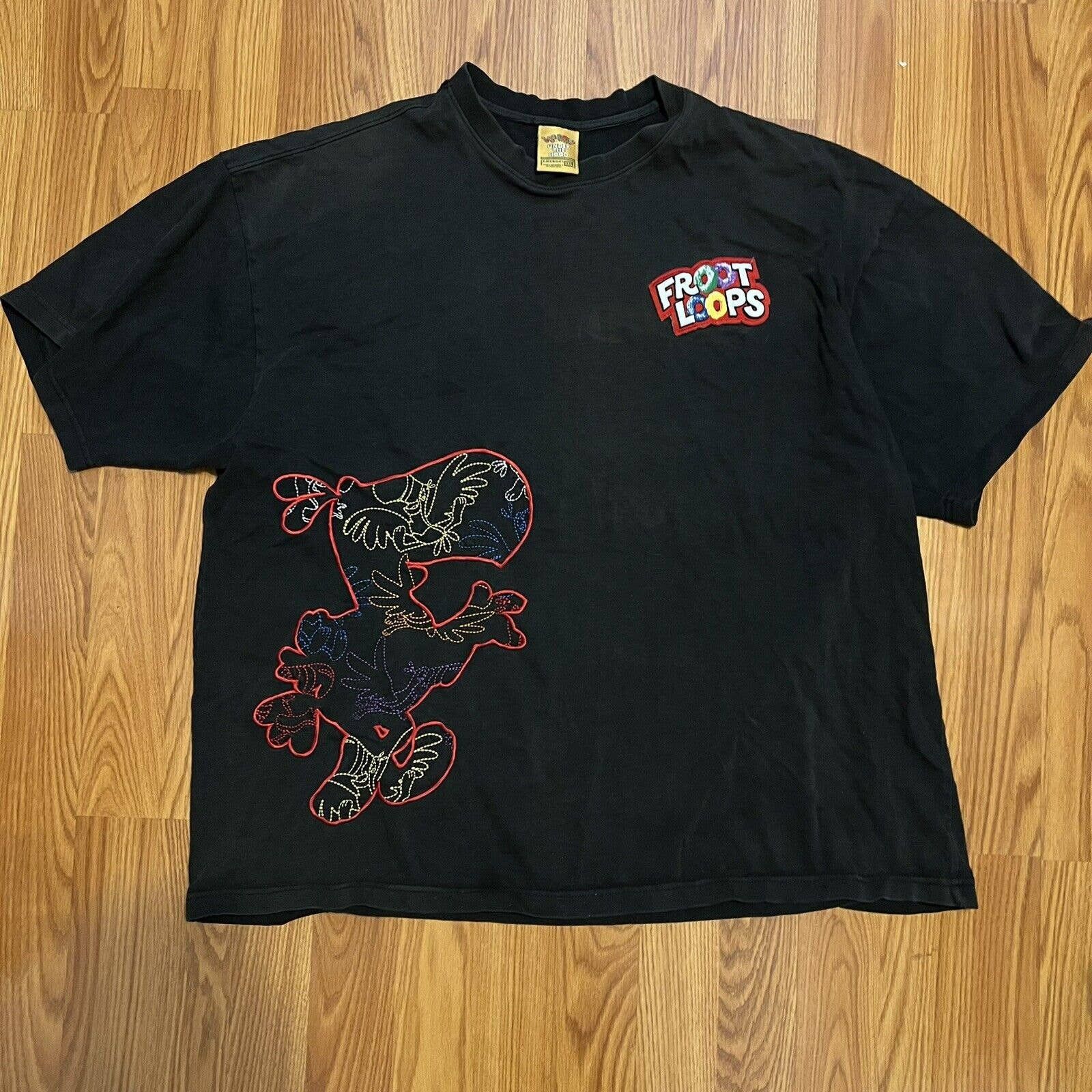 Vintage Vintage Kellogg’s Froot Loops Under The Hood T-Shirt 3XL | Grailed