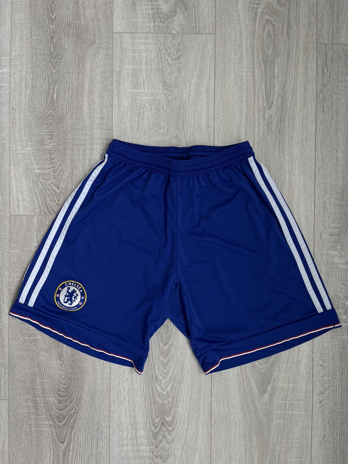 Adidas × Chelsea Soccer Adidas Chelsea FC Shorts Football Home Kit Size ...