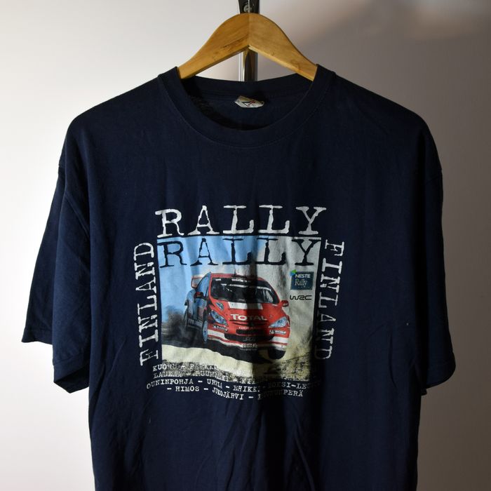 Vintage VINTAGE Y2K WRC WORLD CHAMPIONS RALLY FINLAND T-SHIRT XL | Grailed