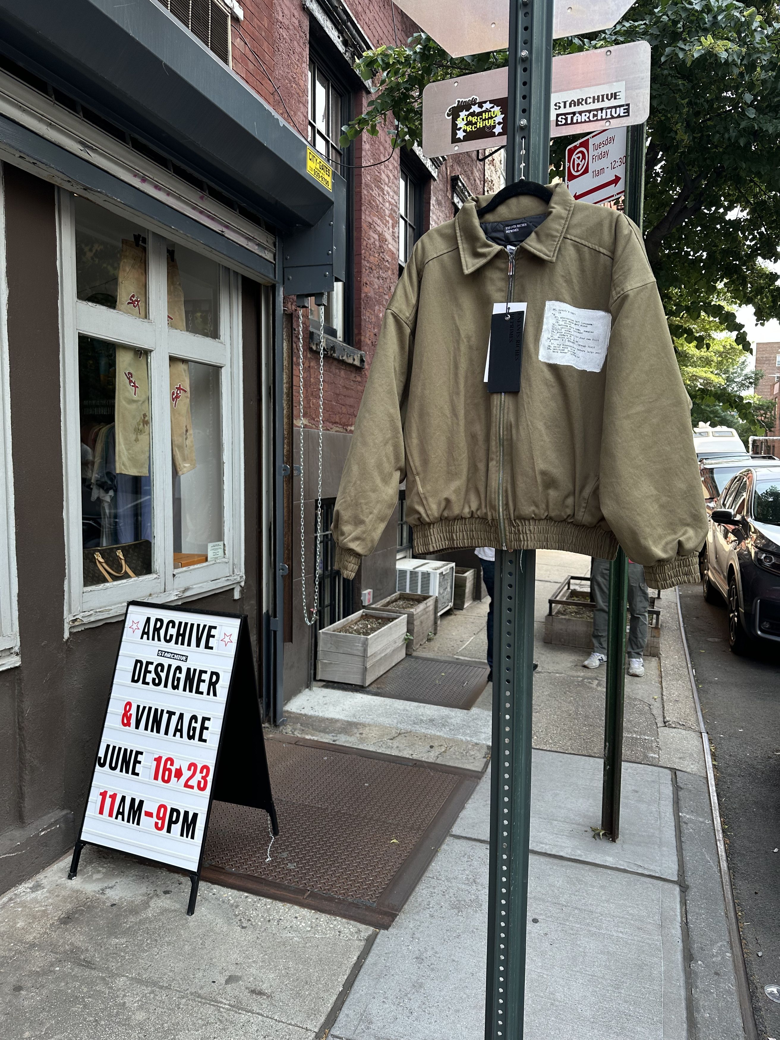 Enfants Riches Deprimes ERD X MAXFIELD 1 OF 5 WORK JACKET OLIVE JACKET ...