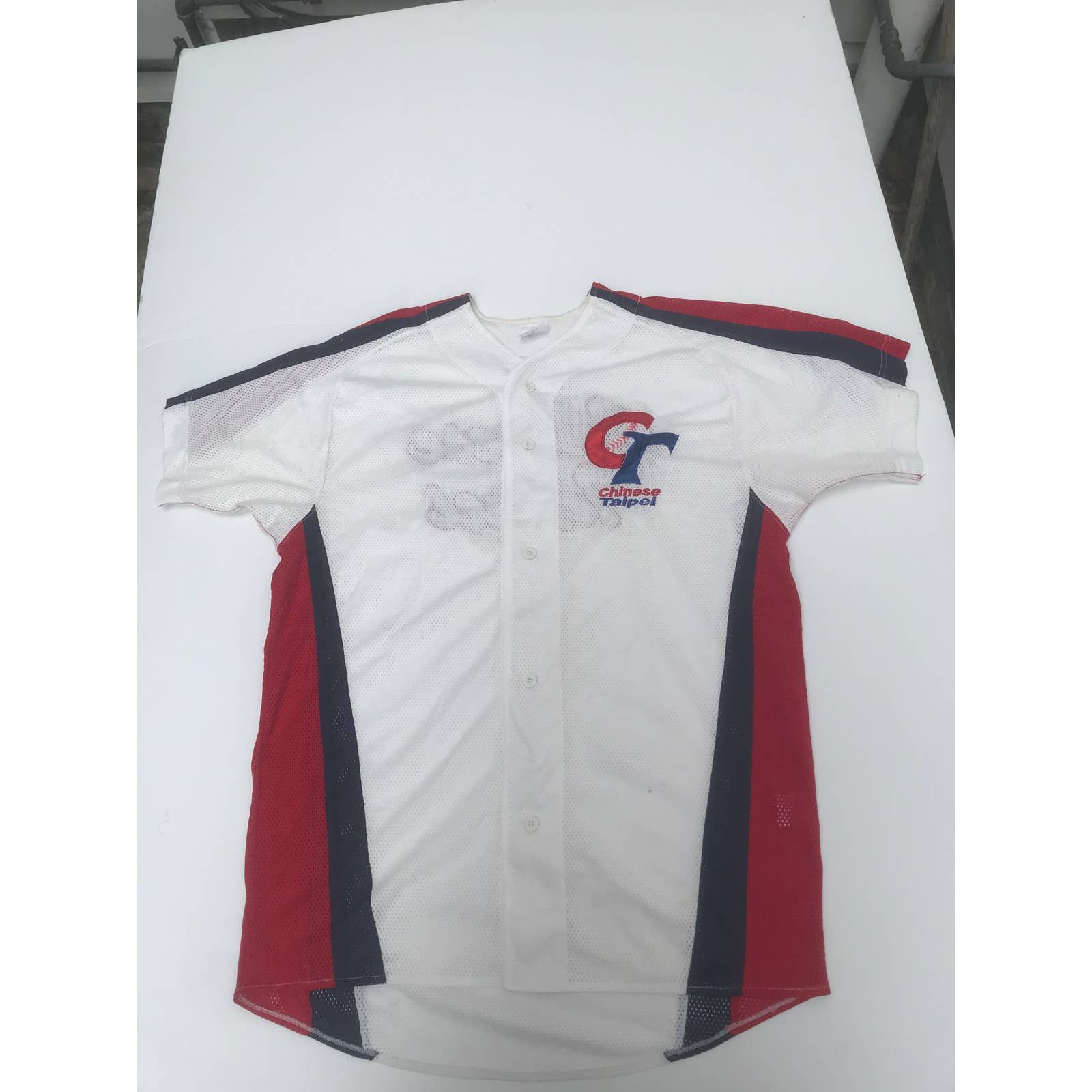 Mizuno × Vintage Chinese Taipei national baseball team Vintage Jersey ...