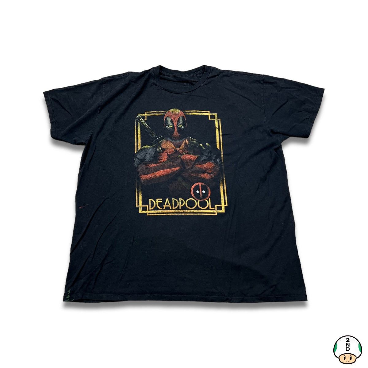 Vintage Vintage Y2K Deadpool Marvel Comics Tee | Grailed