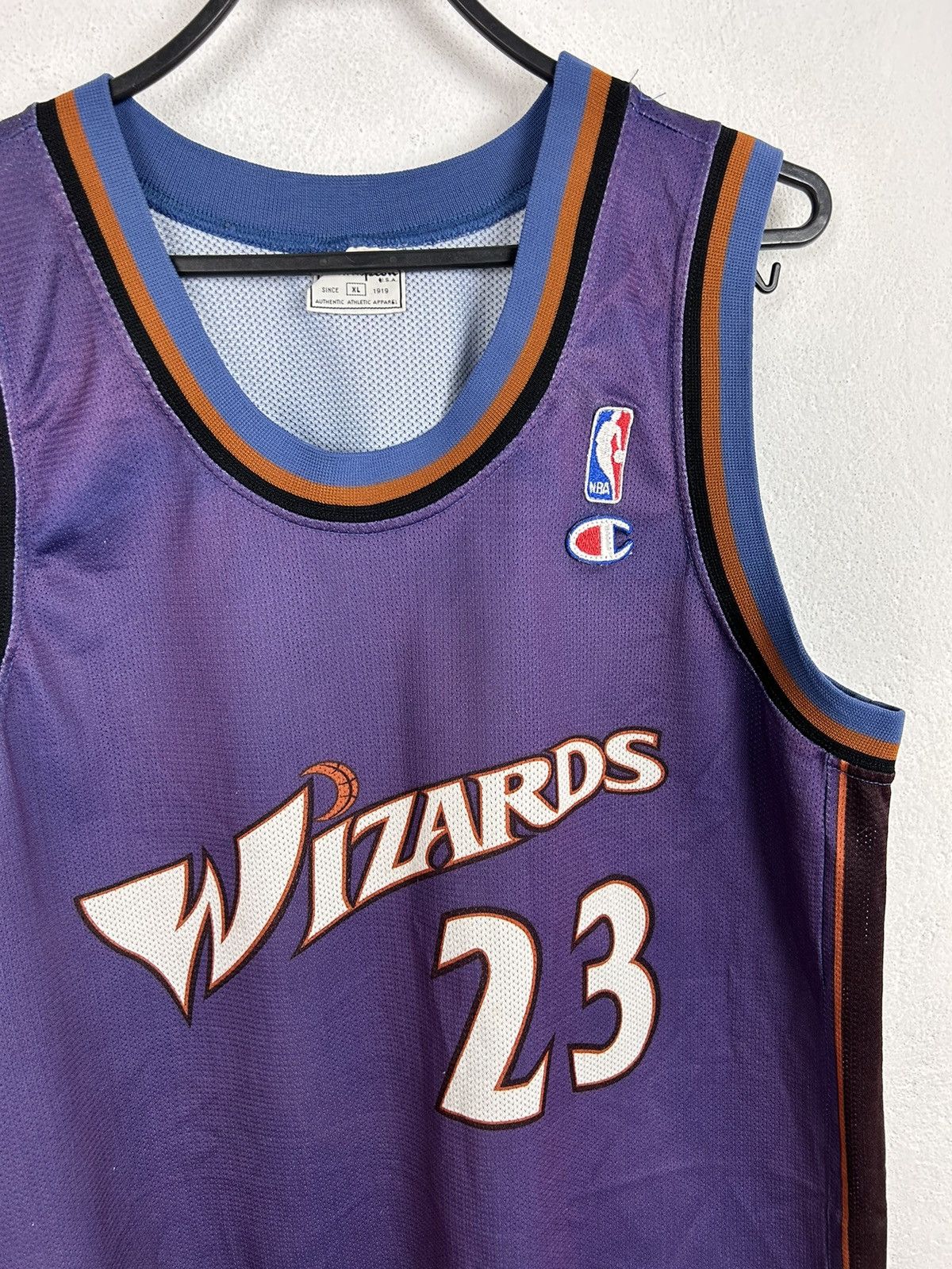 Jordan Brand 90s Washington Wizards #23 Jordan Champion Away Jersey ...
