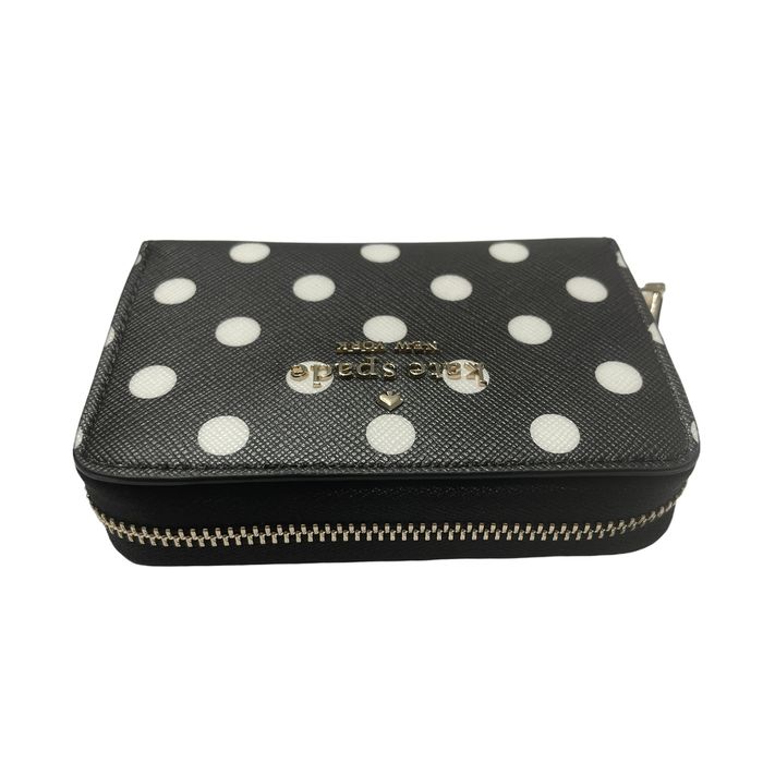 Kate Spade kate spade Polka Dots Small Zip Around Card Case Wallet ...