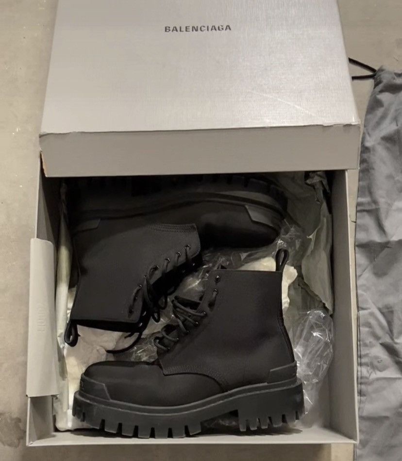 Balenciaga Balenciaga Nylon Strike Boots | Grailed