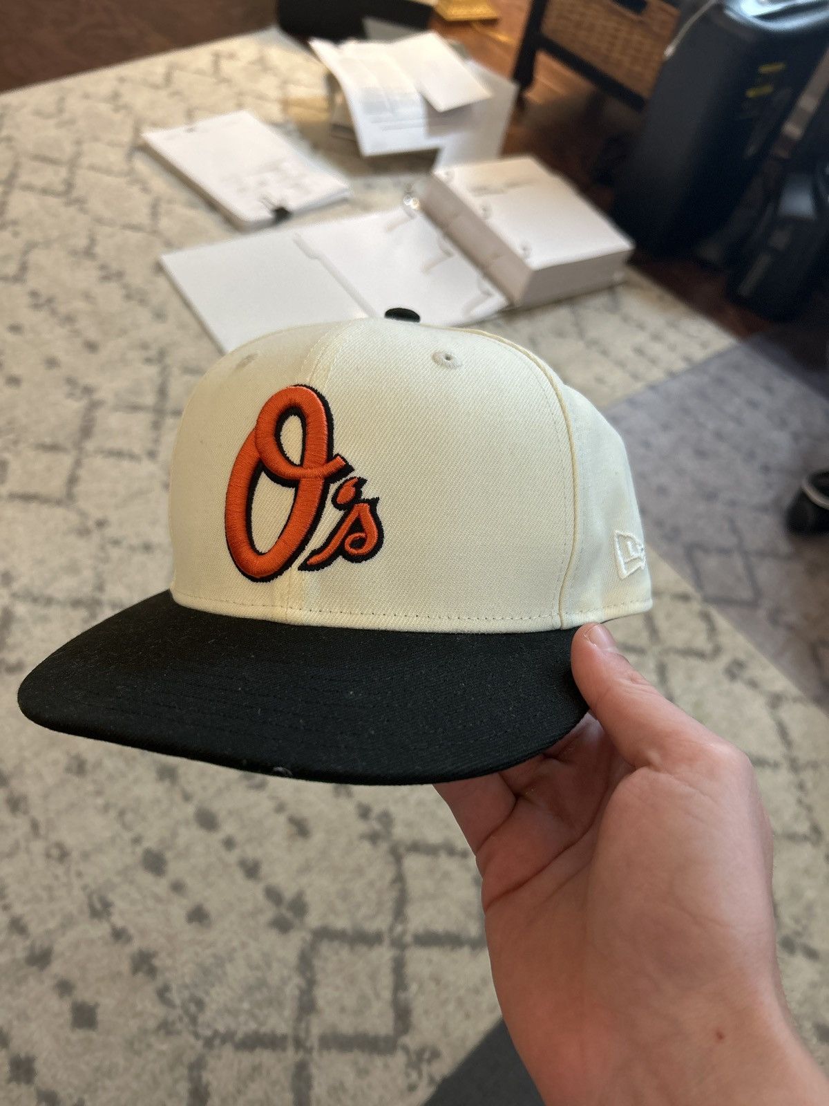 New Era Orioles (O’s) Cream hat (Limited edition) | Grailed