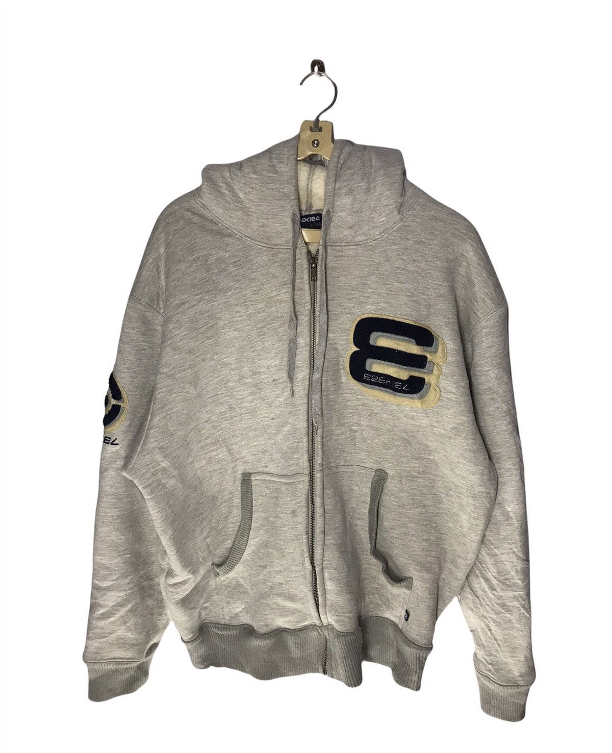 Ezekiel × Streetwear Ezekiel hoodie zipper embroidered logo | Grailed