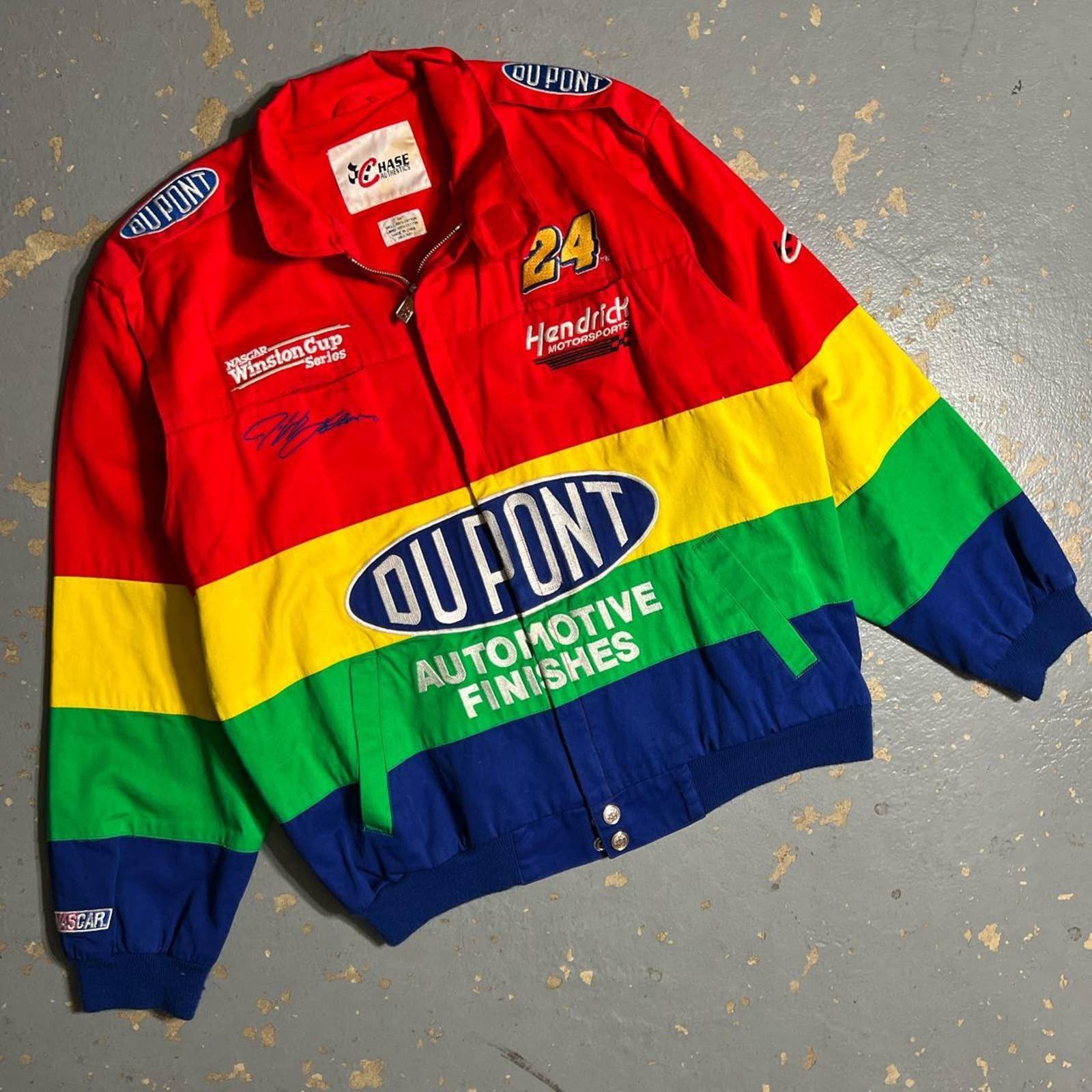 Vintage Vintage 90s DuPont Nascar Jeff Gordon Racing Jacket | Grailed