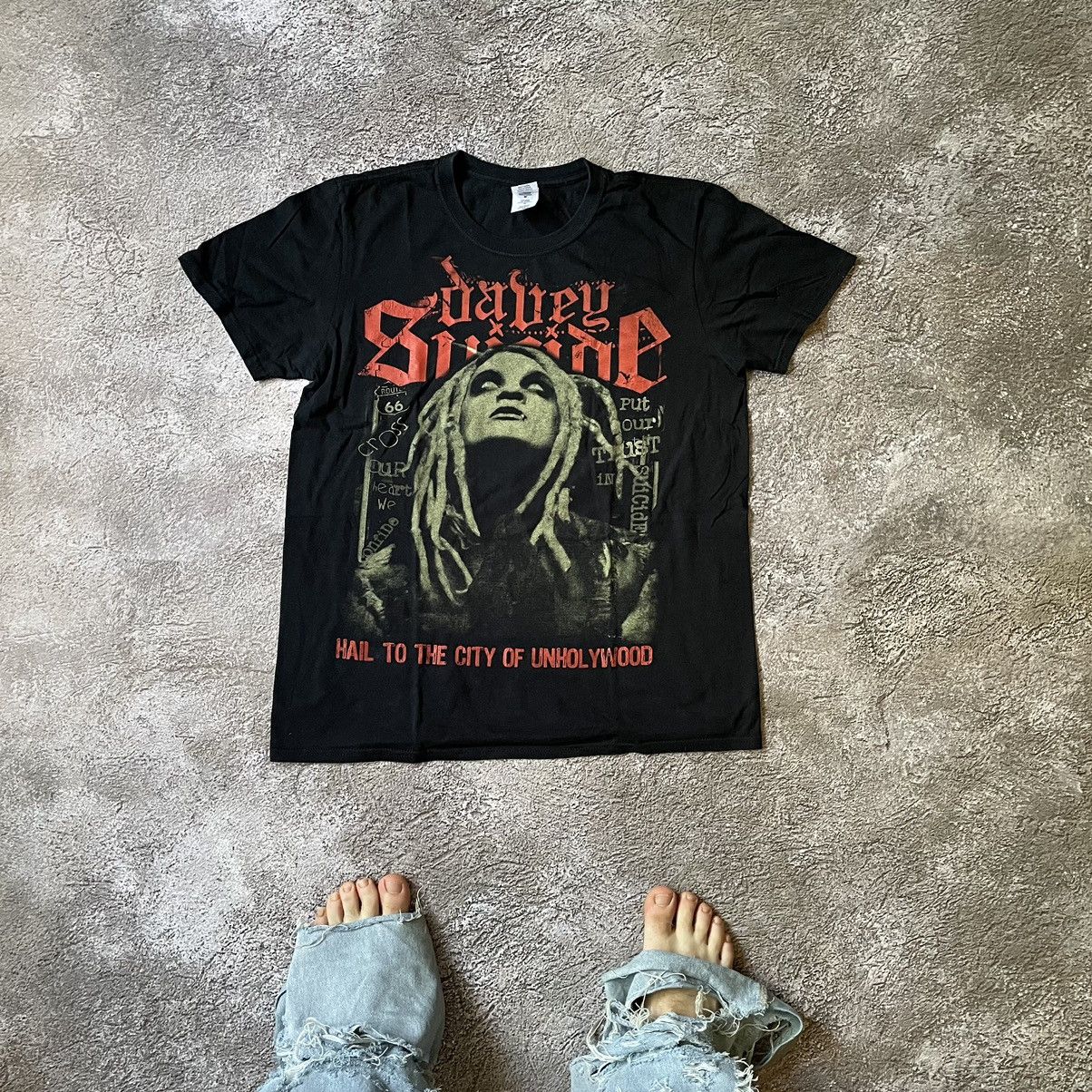 Vintage Vintage Y2K Devil Face Logo Blood DEAD Skulls Horror Tee | Grailed