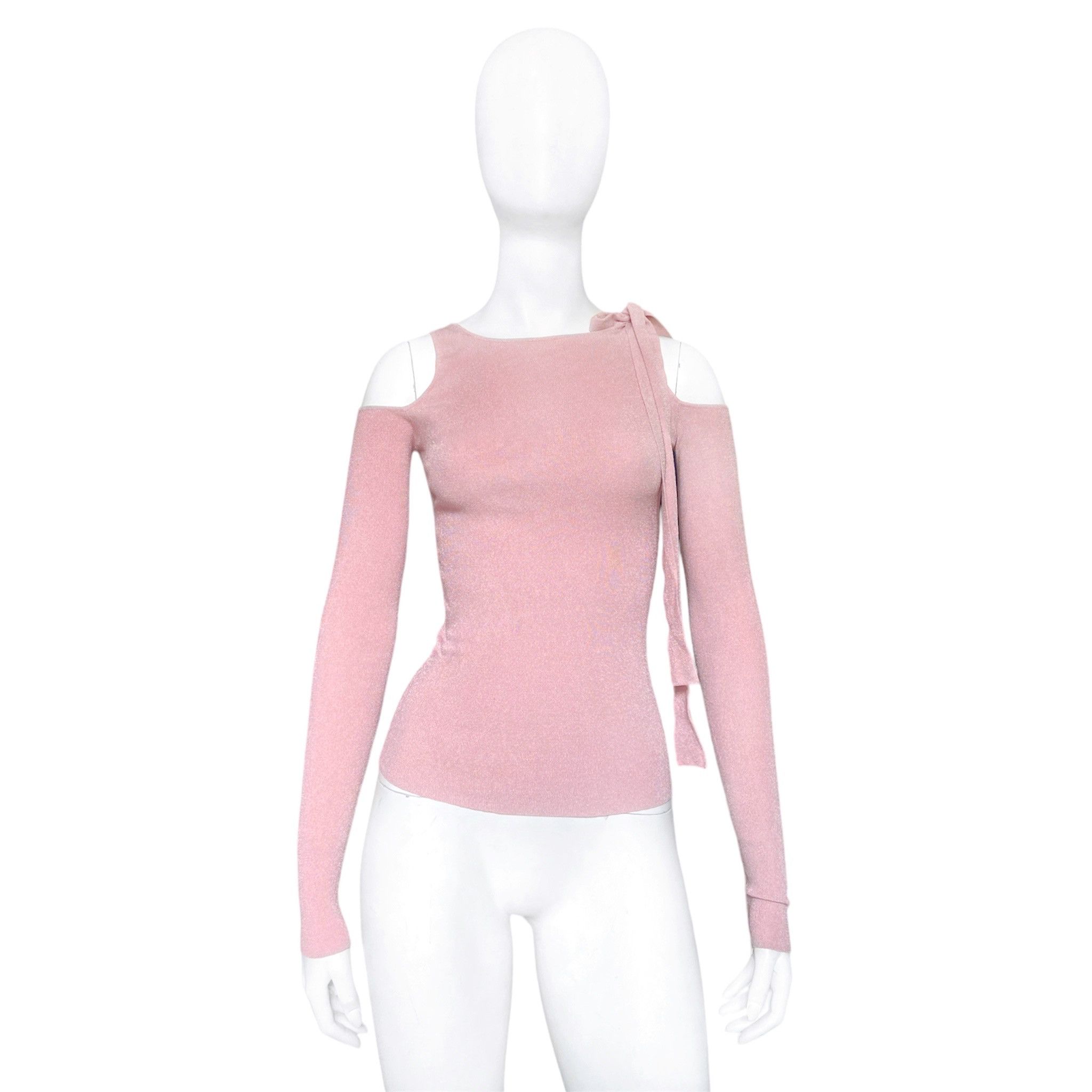 Gucci × Tom Ford Gucci Tom Ford Spring 2004 Pink Stretch Top S Grailed