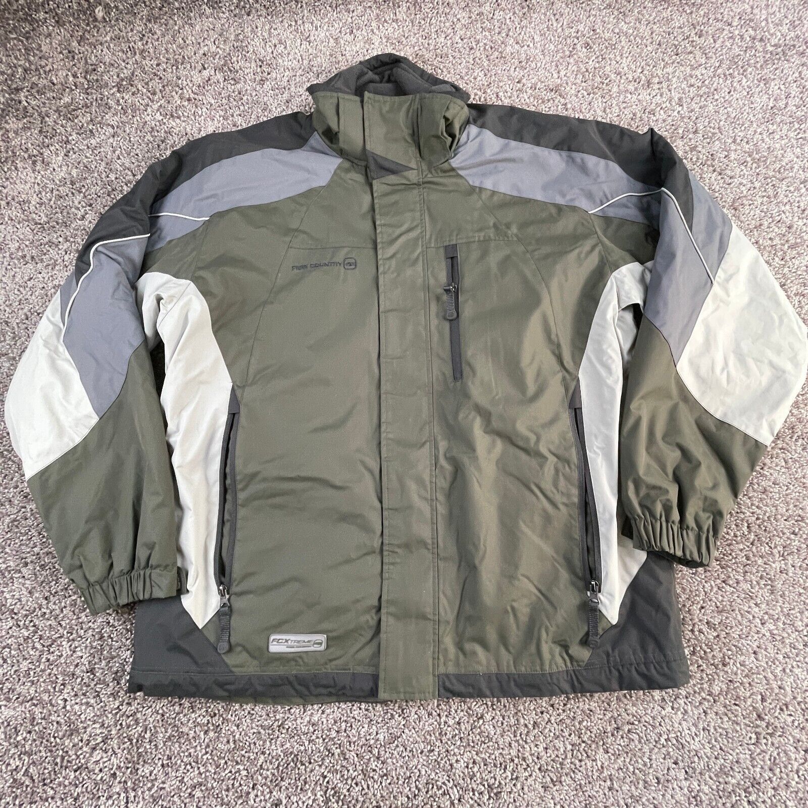 Free Country Free Country Jacket Adult Large Green FCX Extreme Lined ...