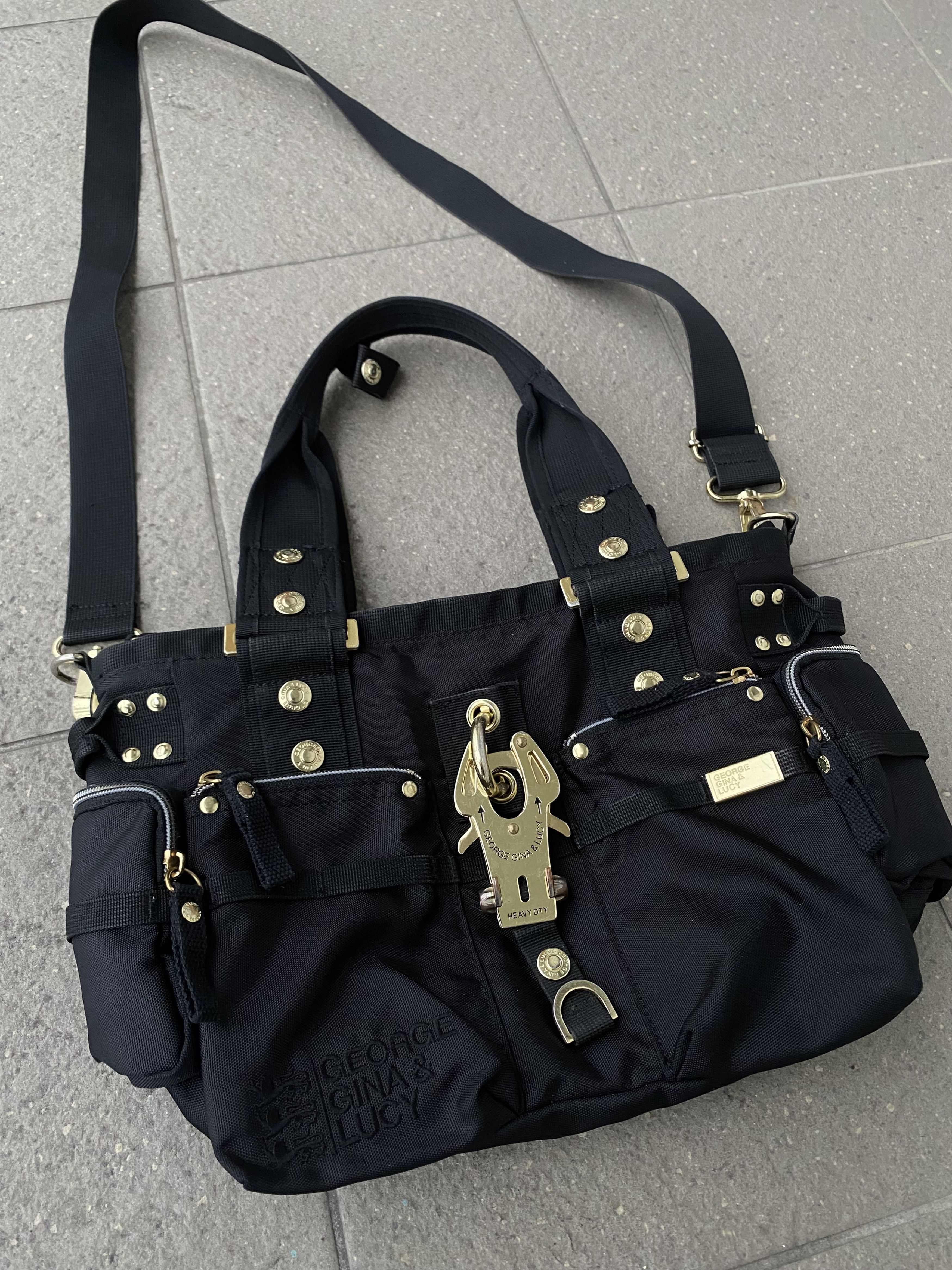 Avant Garde × Bag × George Gina & Lucy black GGL Bag George Gina&Lucy ...